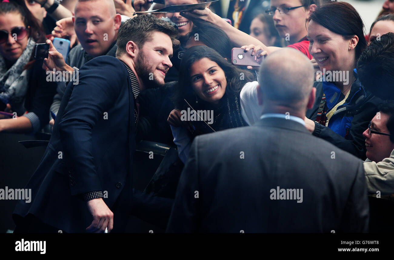 Jack Reynor attending the Irish premiere of Transformers: Age Of ...