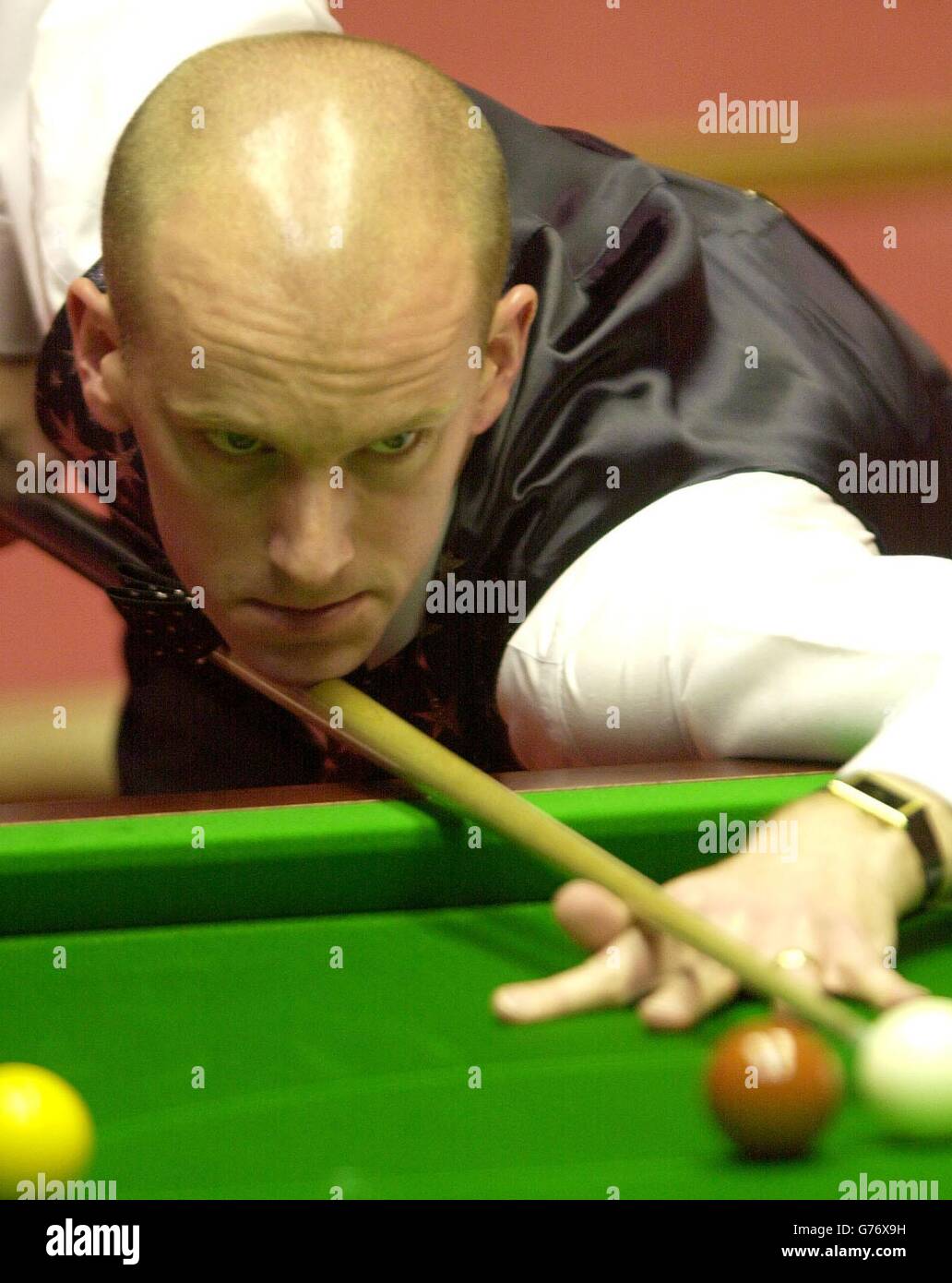 England's Peter Ebdon during the quarter final of the Embassy World ...
