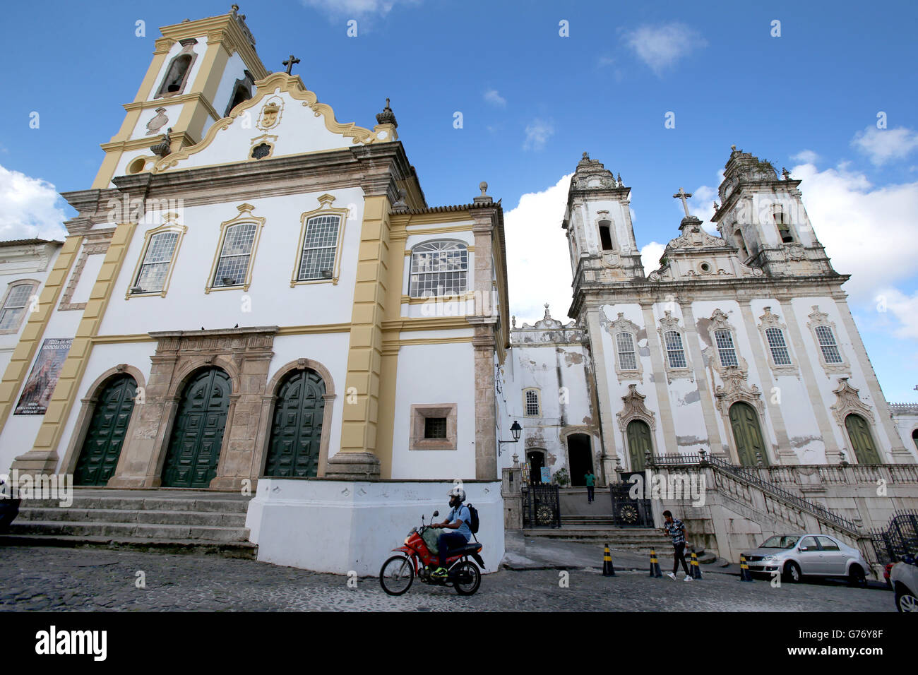 Soccer - FIFA World Cup 2014 - Salvador City Stock. Church Igreja Do ...
