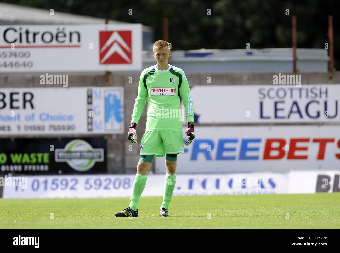 East fife bayview stadium hi-res stock photography and images - Alamy