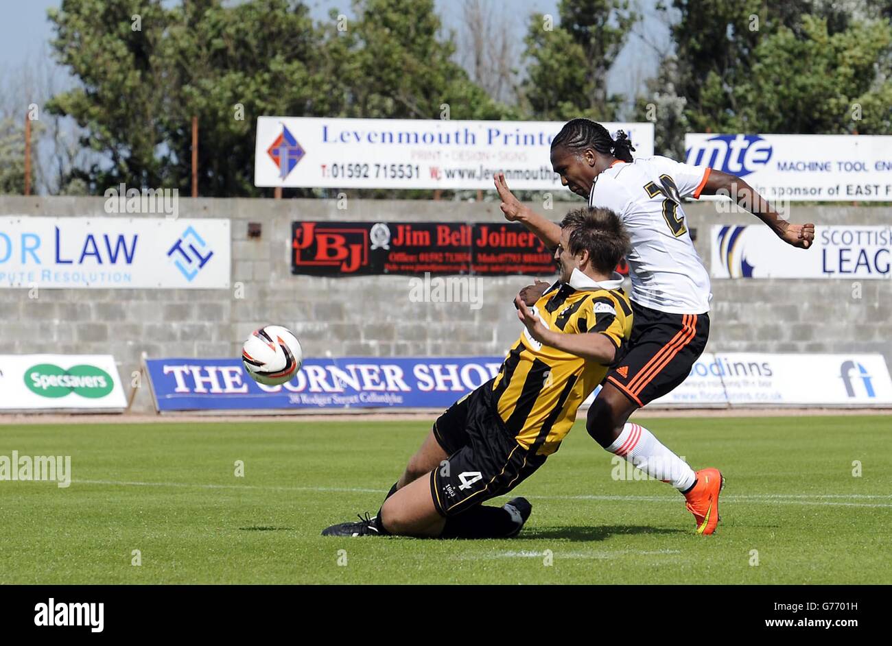 Soccer - Pre Season Friendly - East Fife v Fulham - Bayview Stadium ...