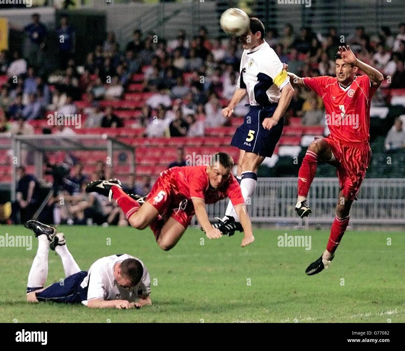 Heading the ball scotland hi-res stock photography and images - Alamy