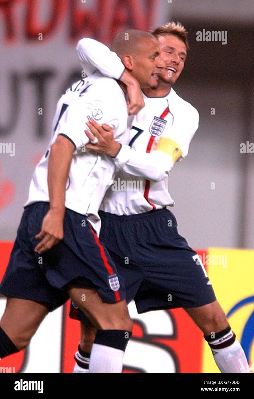 Rio Ferdinand 2003 England High Resolution Stock Photography and Images ...