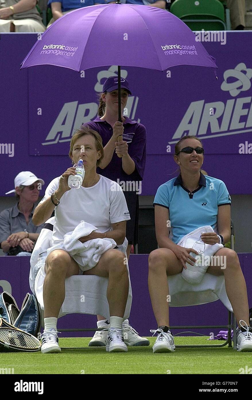 Martina navratilova partner hi-res stock photography and images - Alamy