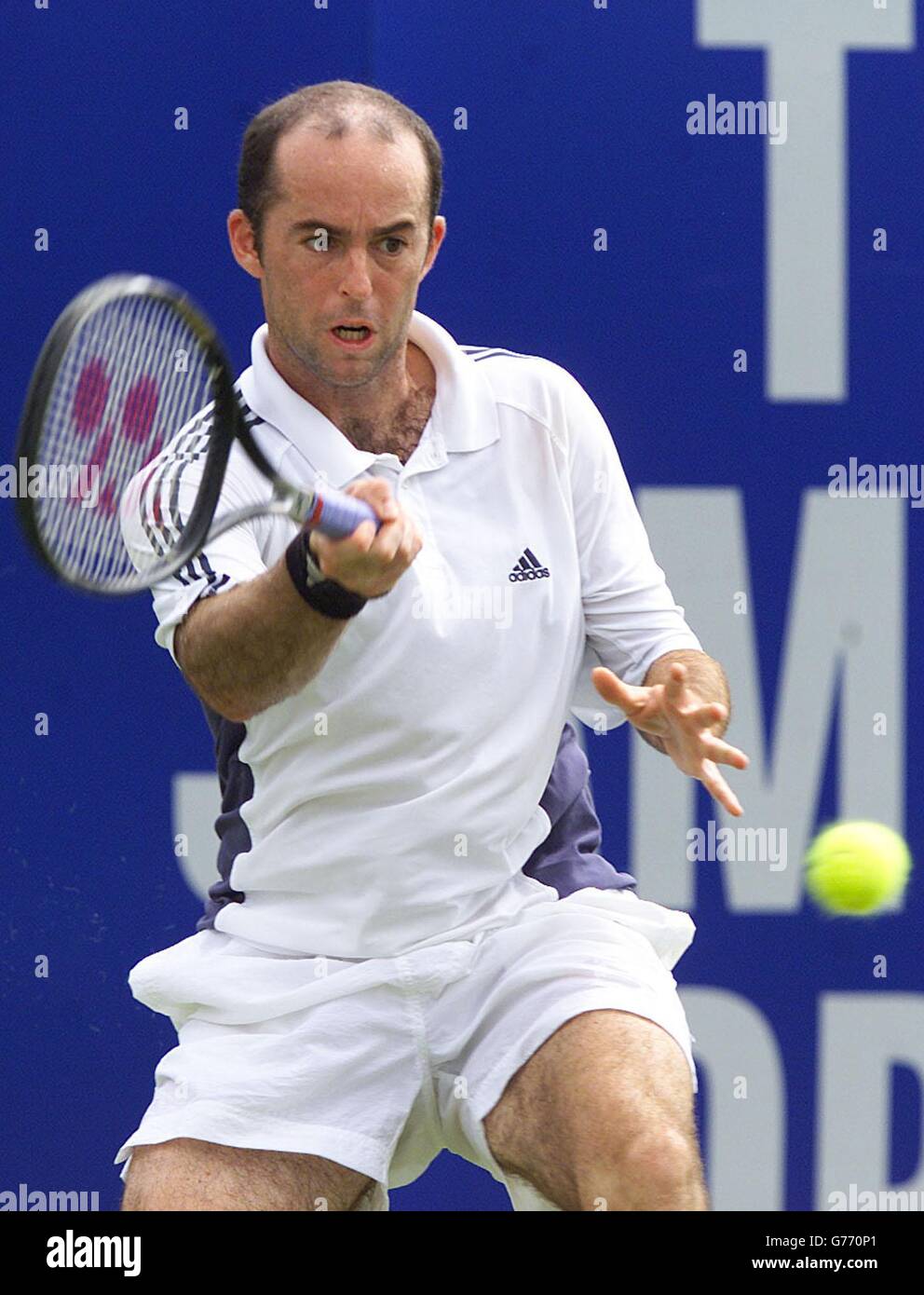 Sport tennis action jamie delgado hi-res stock photography and images ...