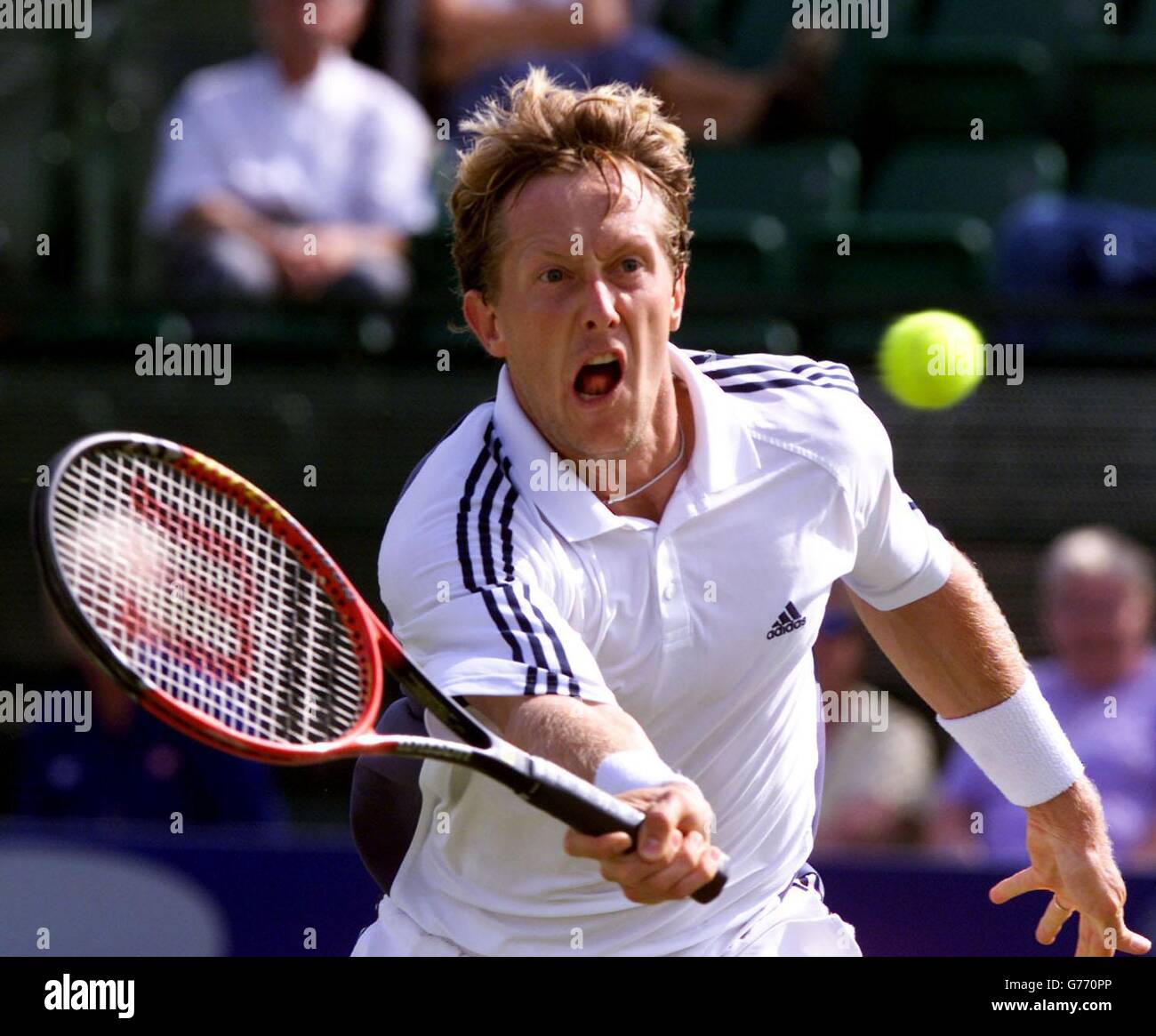 Jonas Bjorkman - Samsung Open Stock Photo - Alamy