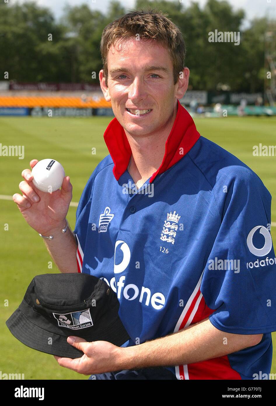 Kirtley England Natwest series Stock Photo - Alamy