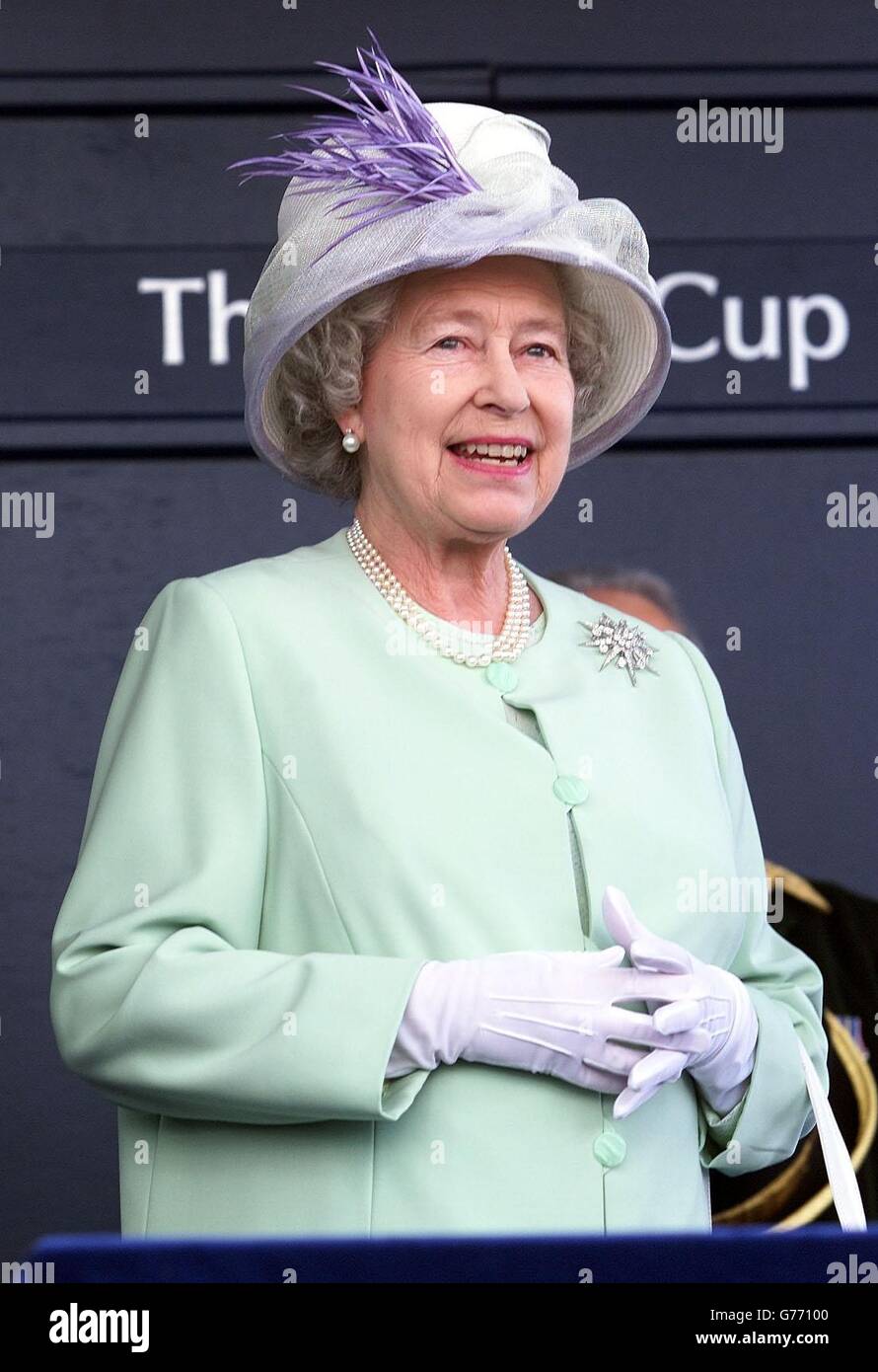 Queen at Royal Ascot Stock Photo - Alamy