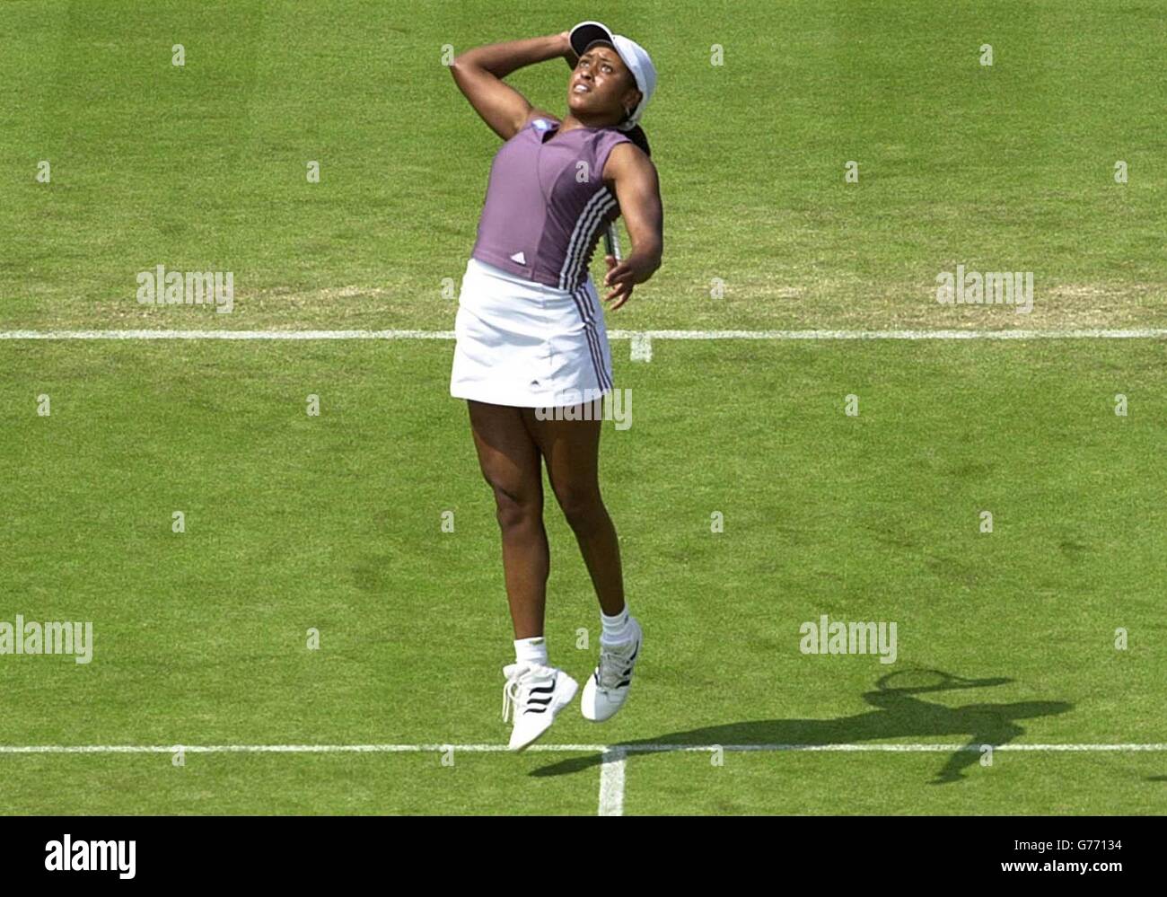 Sport tennis action chanda rubin hi-res stock photography and images ...