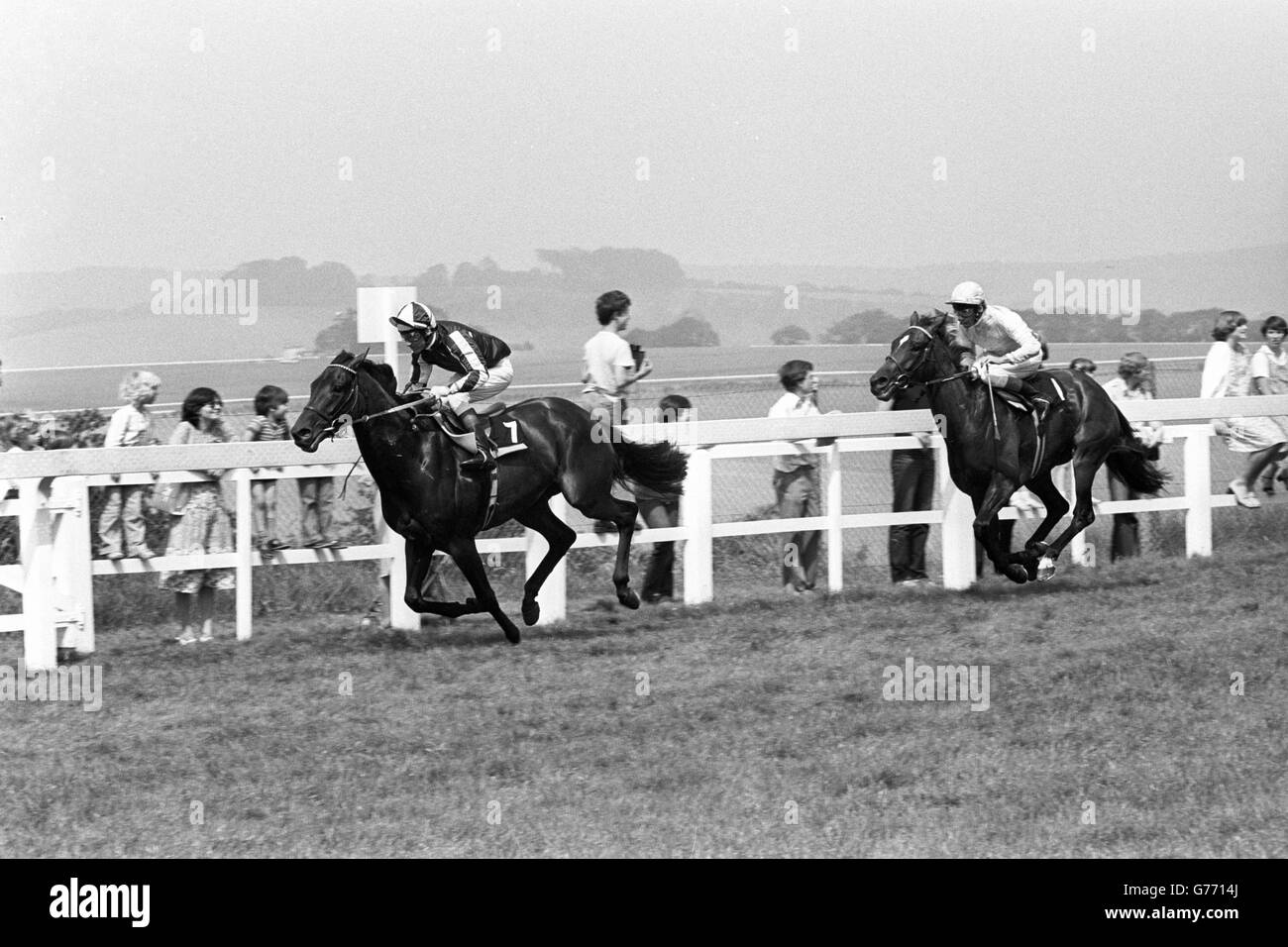 Horse Racing - Nassau Stakes - Goodwood. Geoff Baxter brings Vielle ...