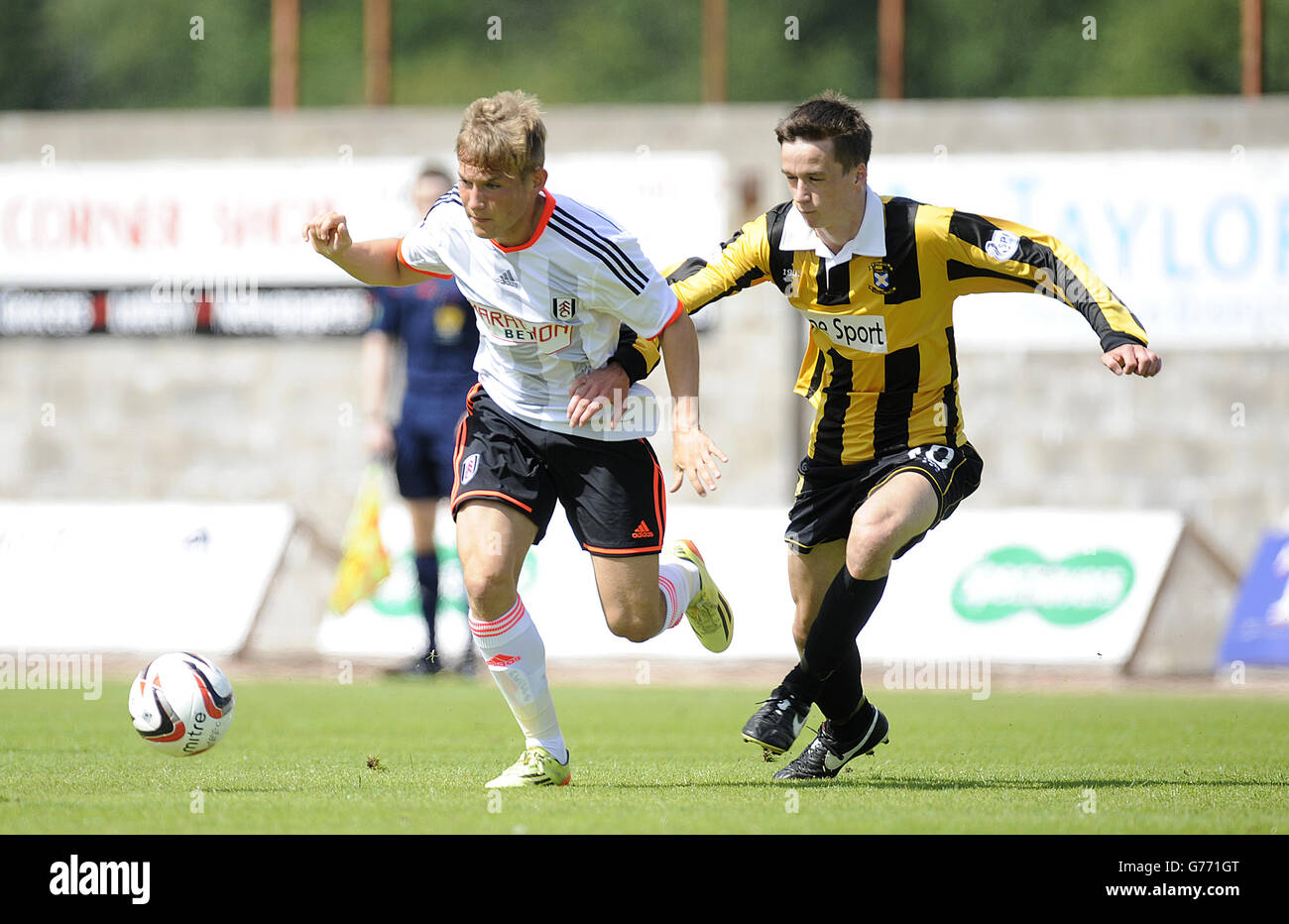Soccer - Pre Season Friendly - East Fife v Fulham - Bayview Stadium ...