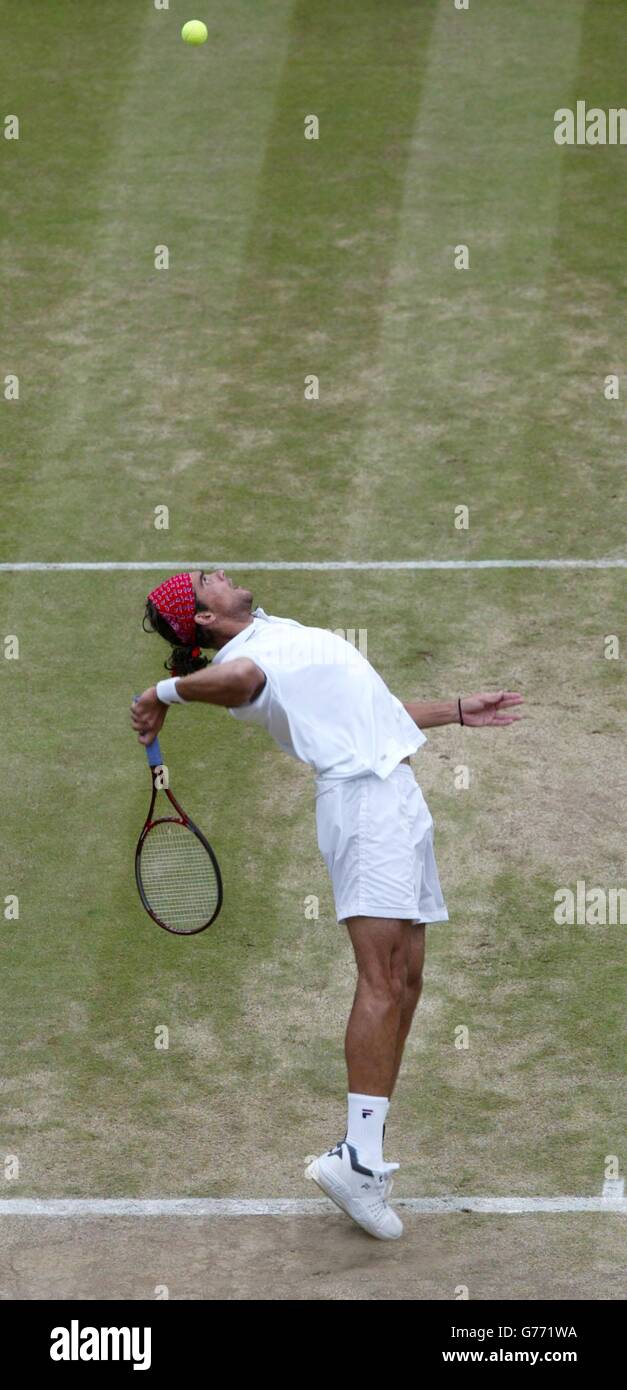 Philippoussis at Wimbledon Stock Photo - Alamy