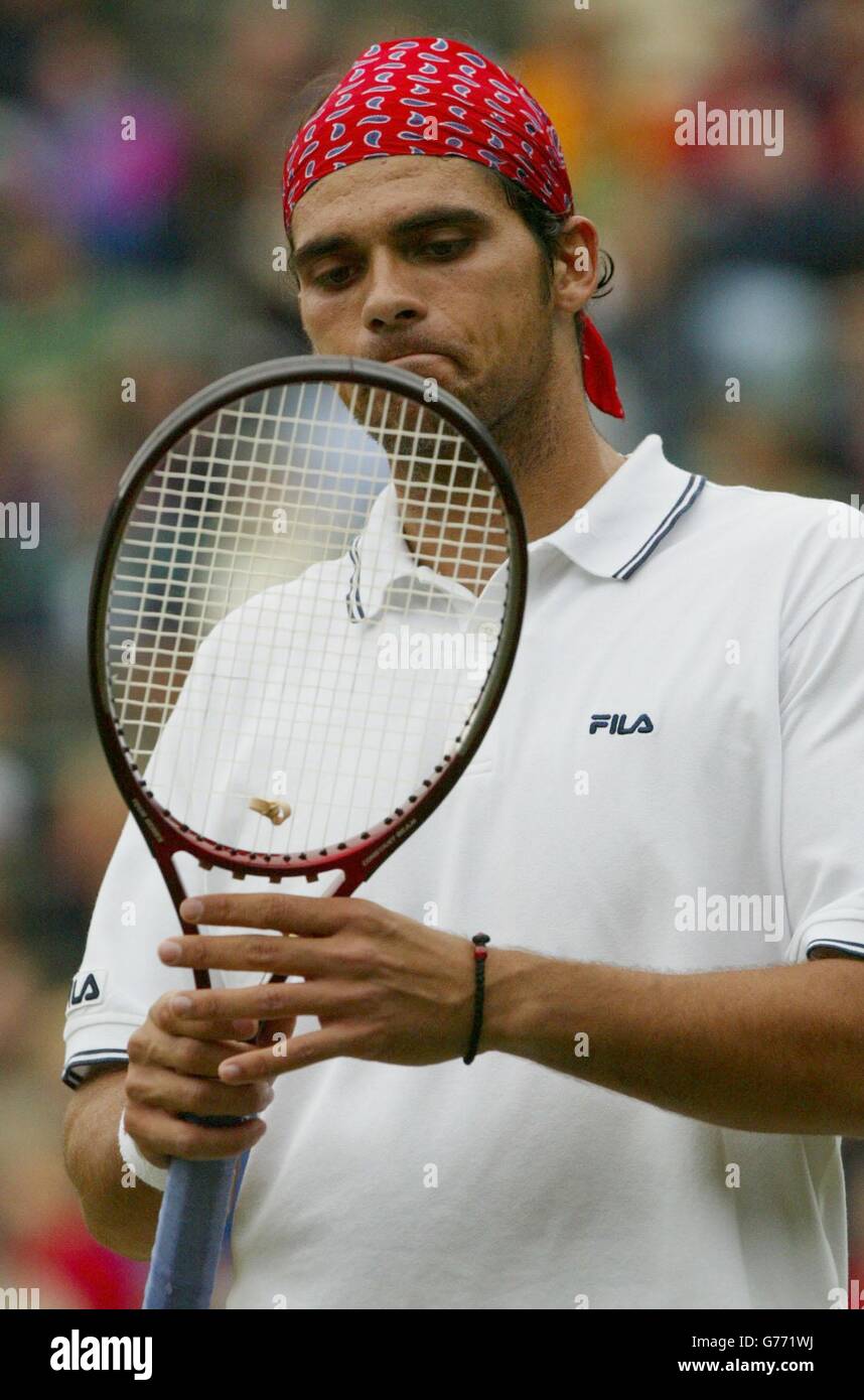 Philippoussis at Wimbledon Stock Photo - Alamy