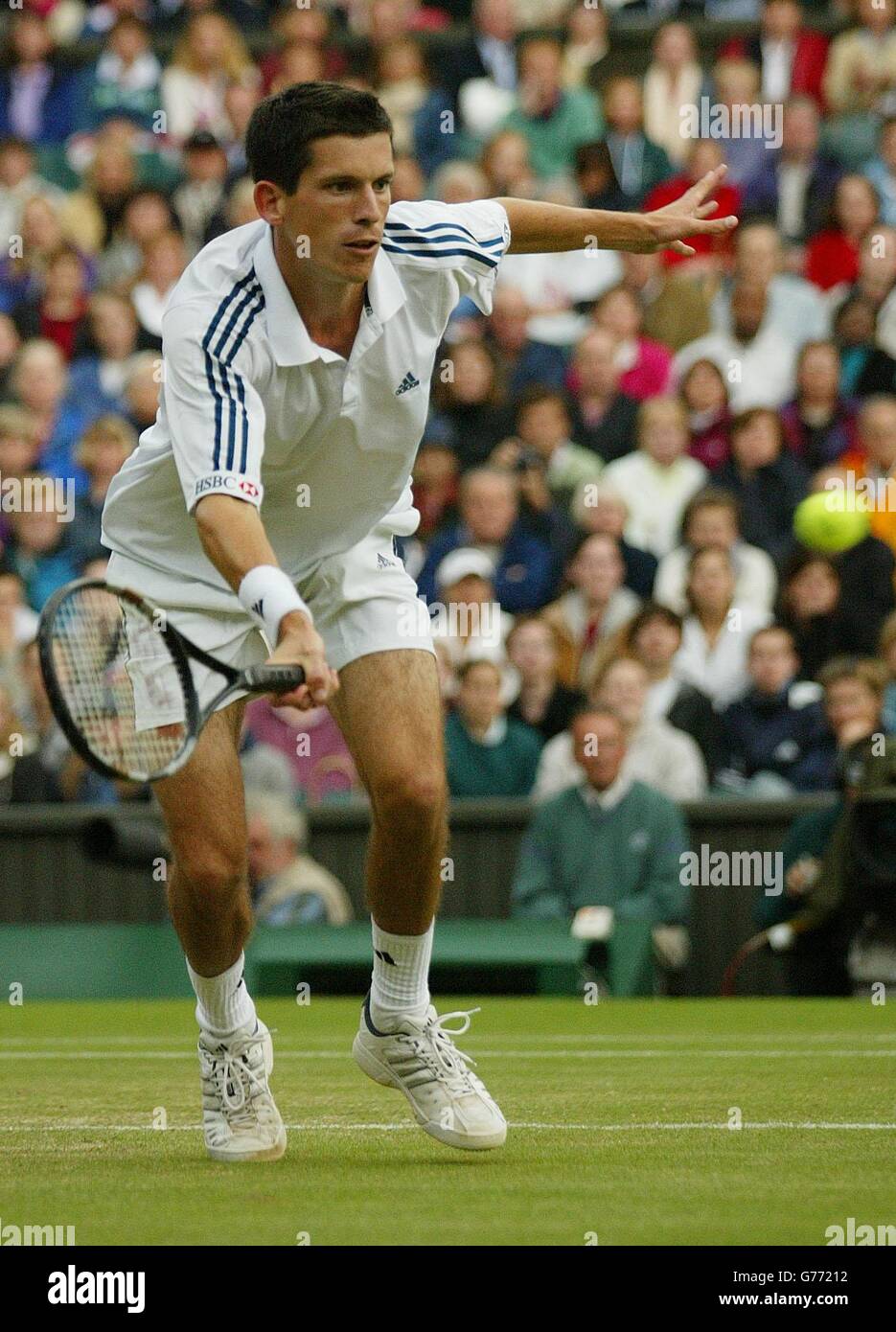 Tenniswimb2002 tim henman hi-res stock photography and images - Alamy