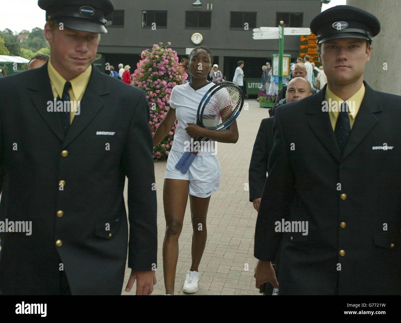 Wimbledon 2002 - Venus Williams Stock Photo - Alamy