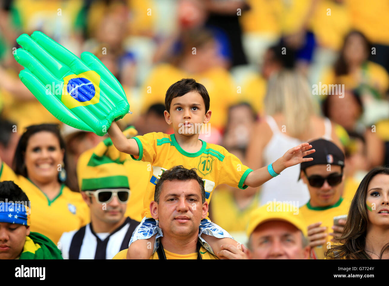 Soccer - FIFA World Cup 2014 - Quarter Final - Brazil v Colombia ...