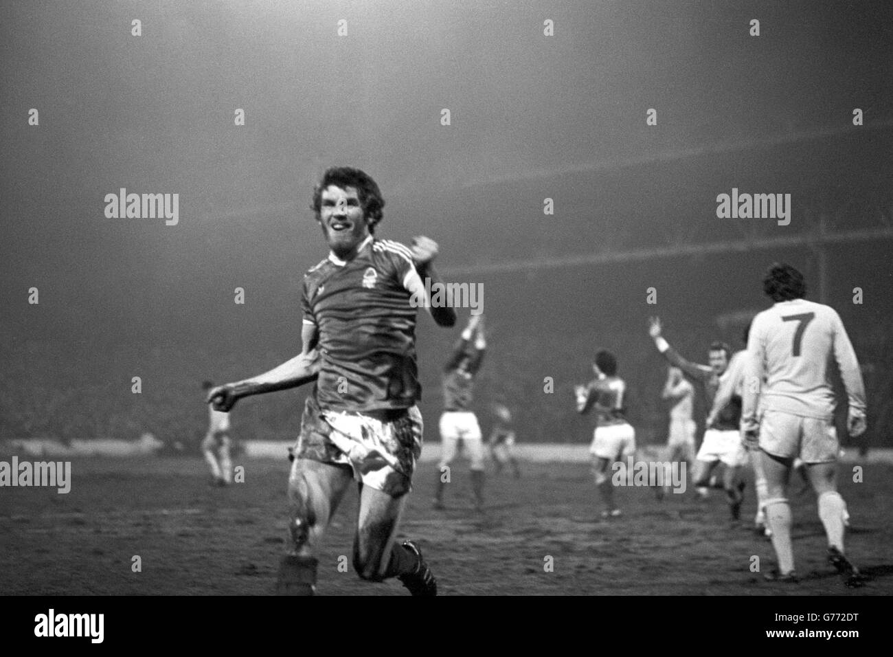 Football first second Black and White Stock Photos & Images - Alamy