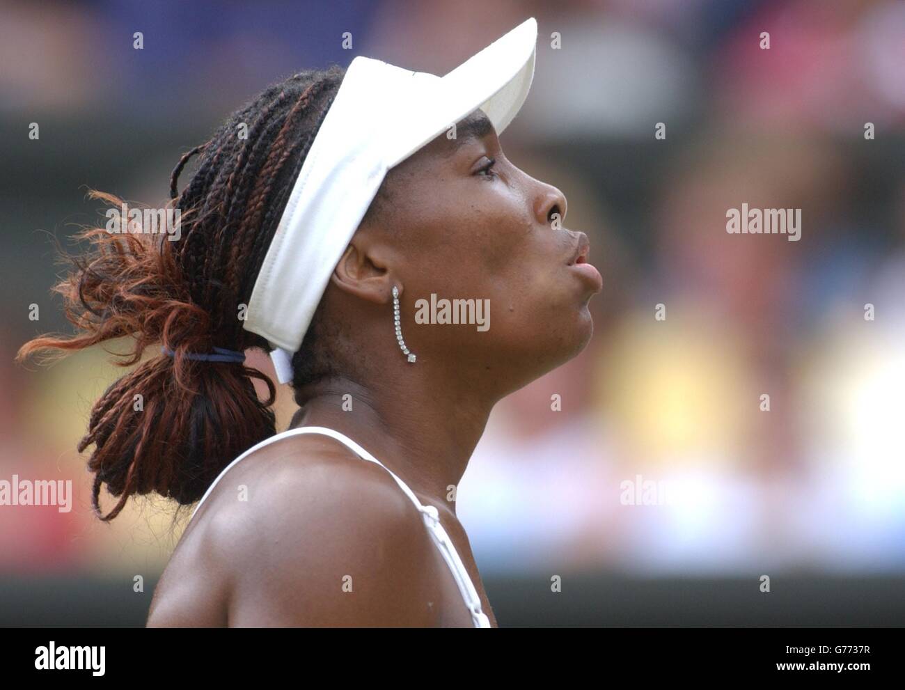 Venus Williams at Wimbledon 2002 Stock Photo - Alamy