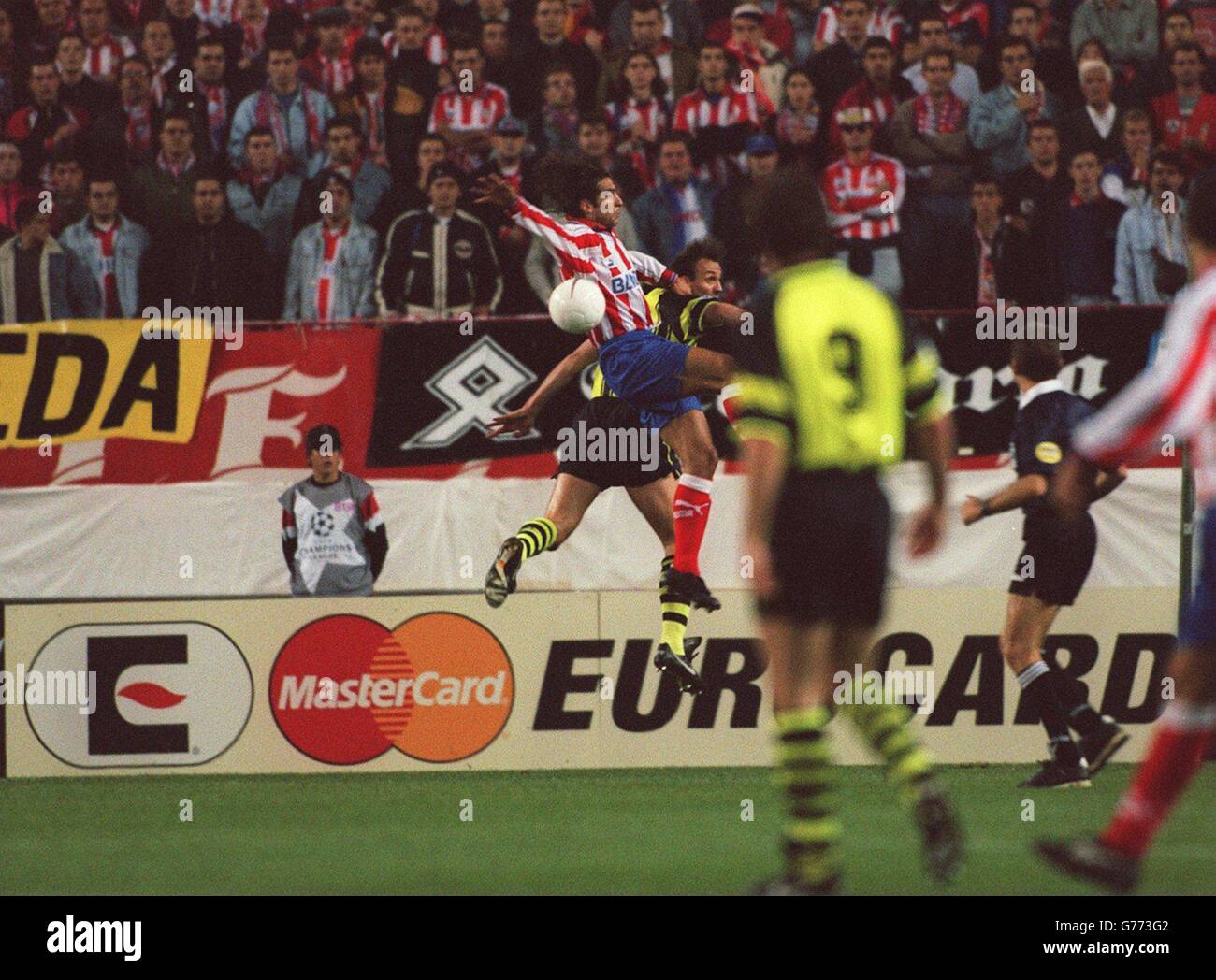 Soccer ... UEFA Champions League ... Atletico Madrid v Borussia ...
