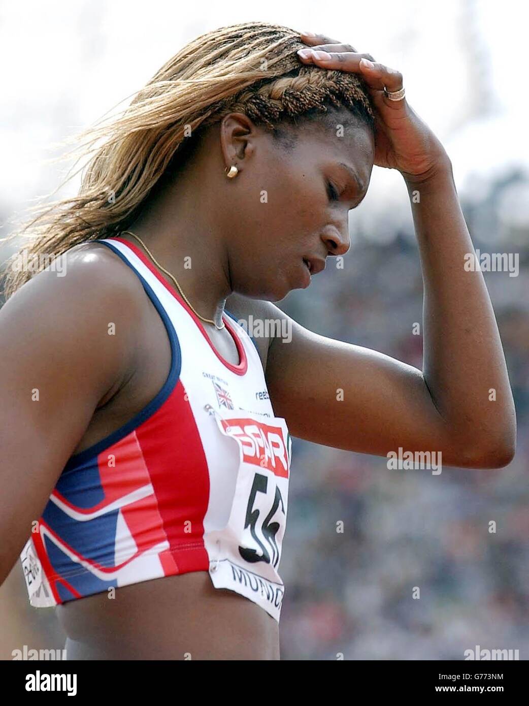 Ashia Hansen European Athletics Stock Photo - Alamy