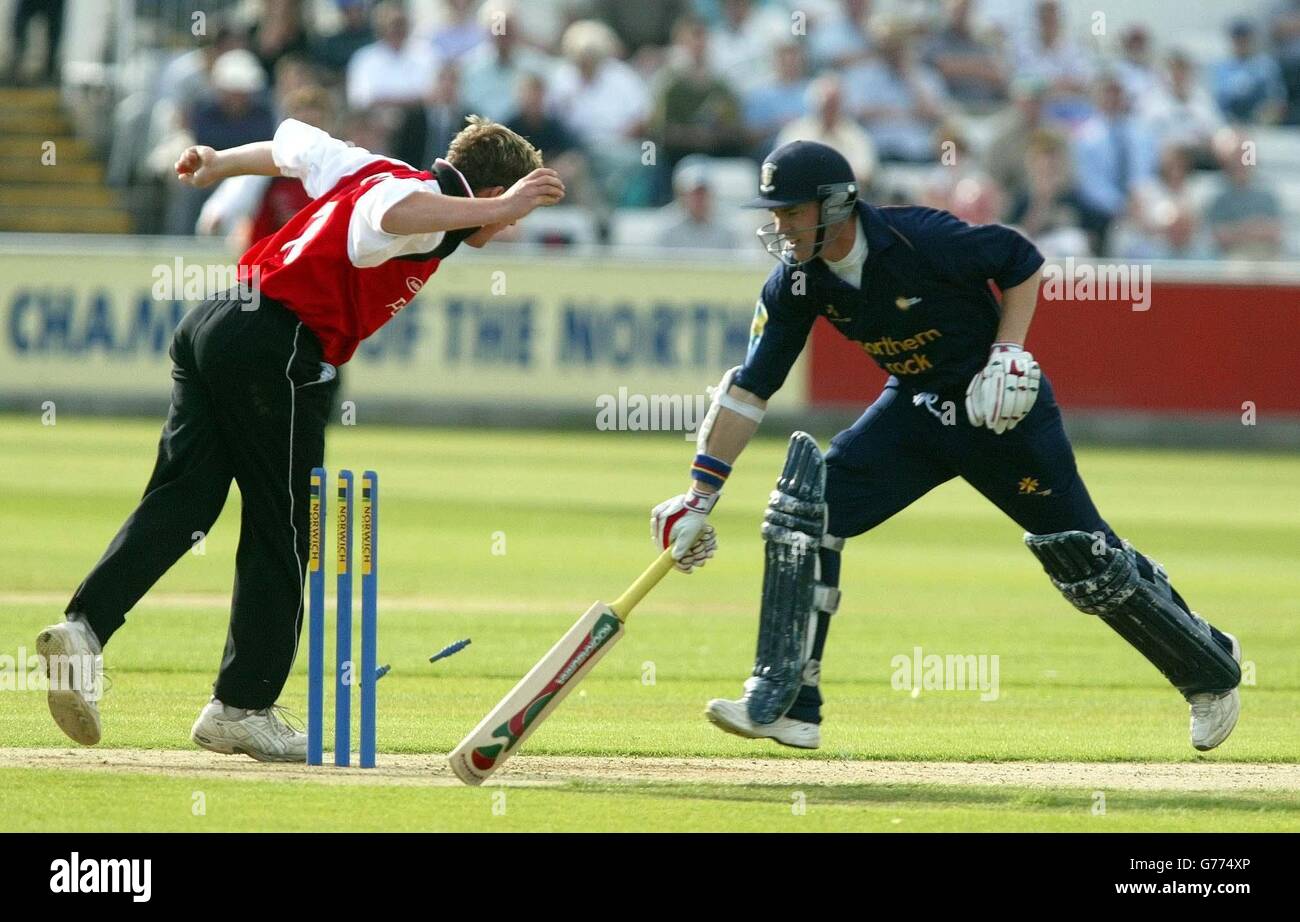 Durham v Glamorgan Stock Photo - Alamy