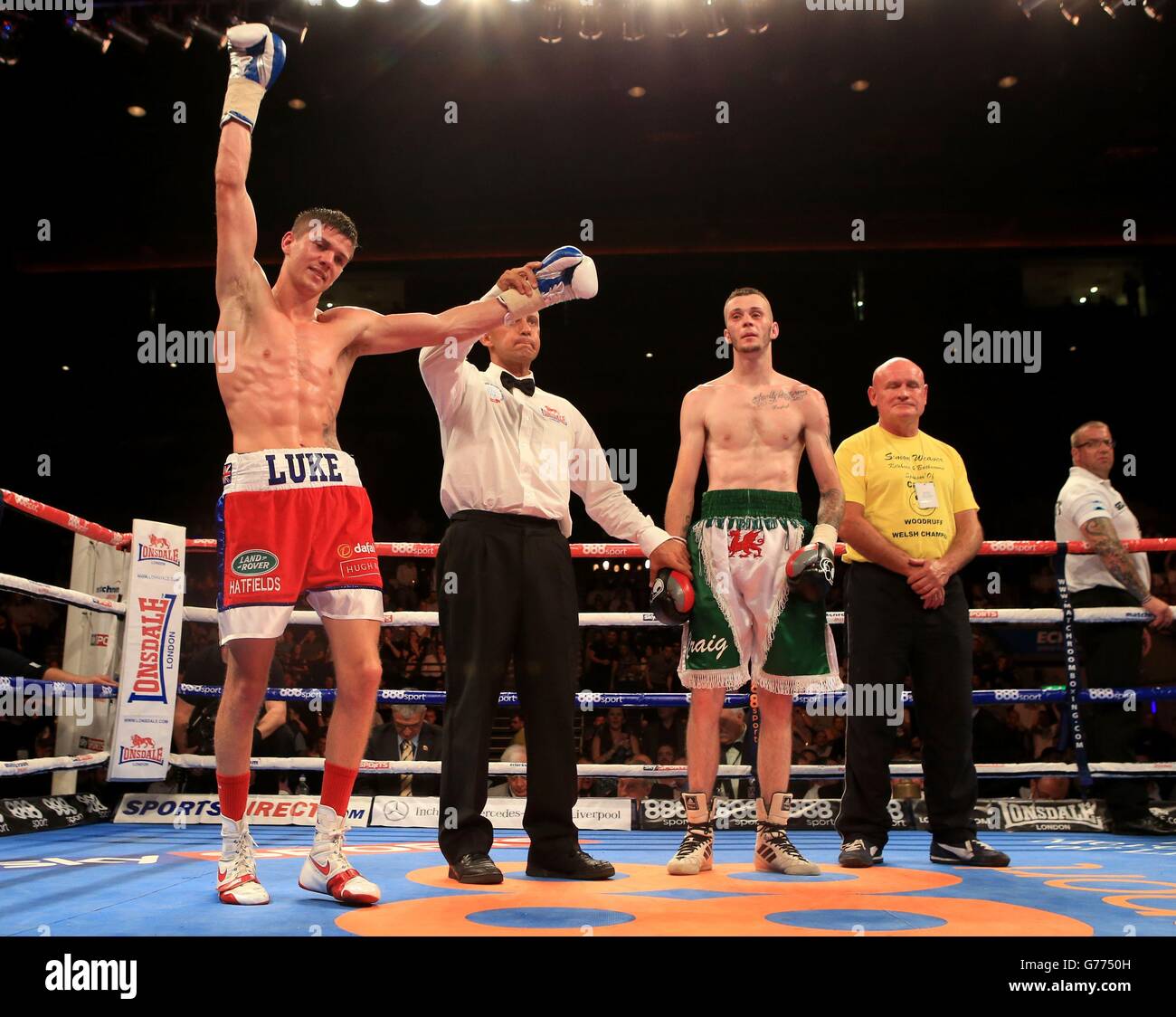 Boxing - Echo Arena Stock Photo - Alamy