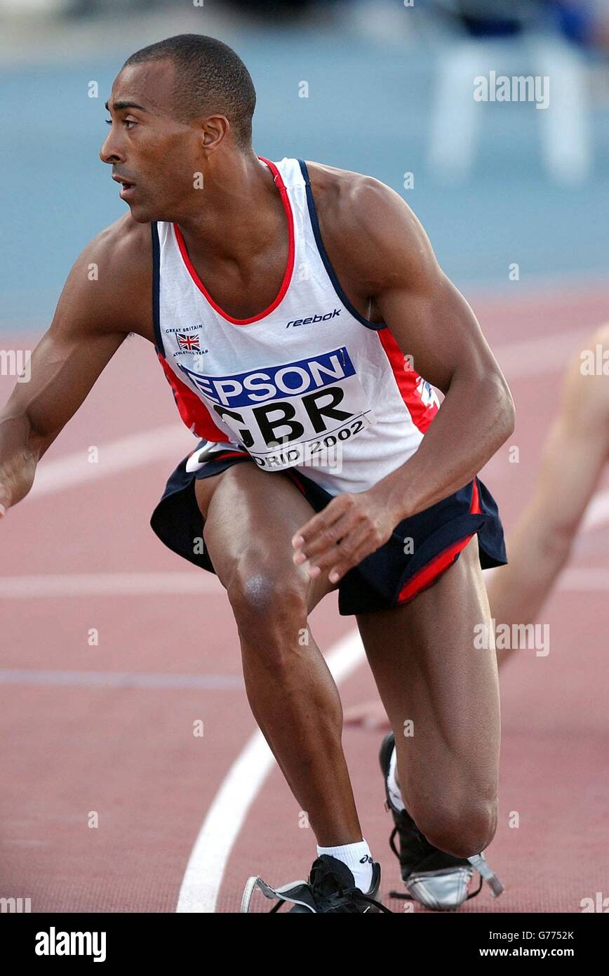 World Athletics Colin Jackson High Resolution Stock Photography and ...