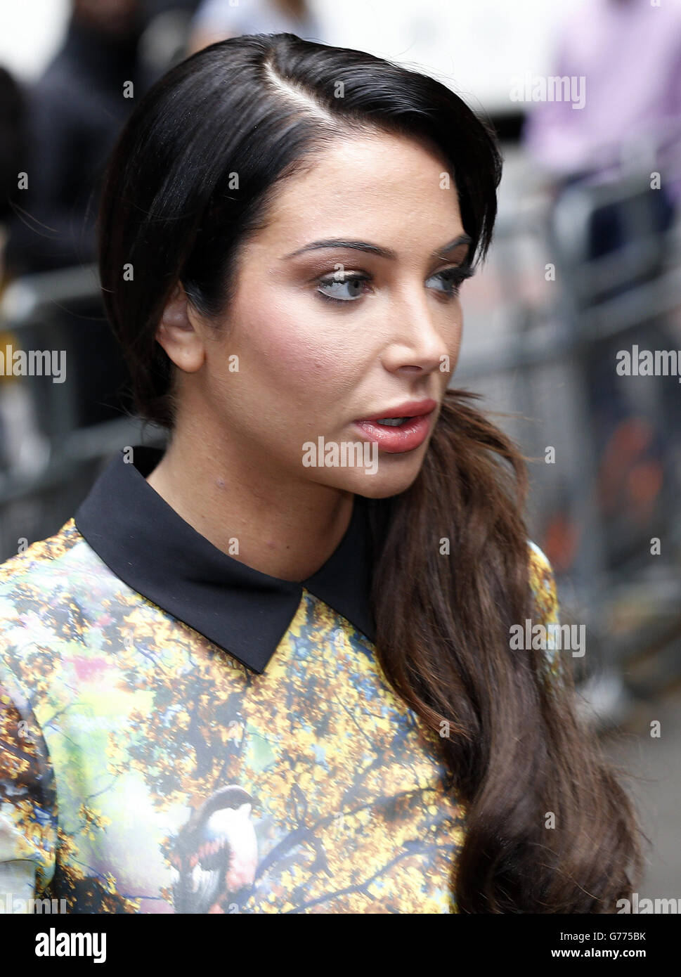 Tulisa Contostavlos court case Stock Photo - Alamy