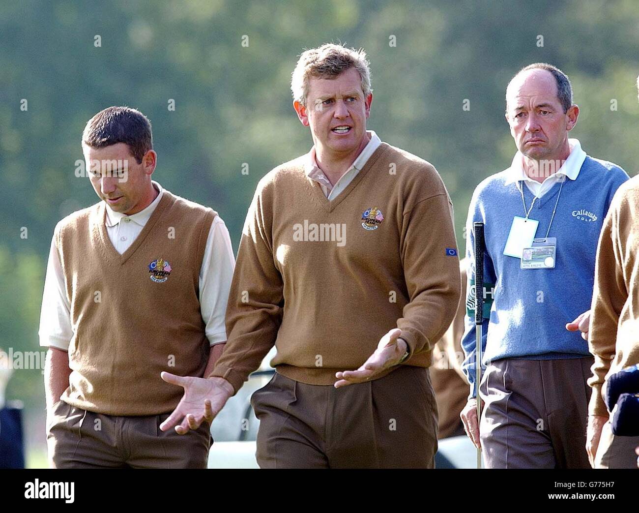 Ryder Cup - Colin Montgomerie Stock Photo - Alamy