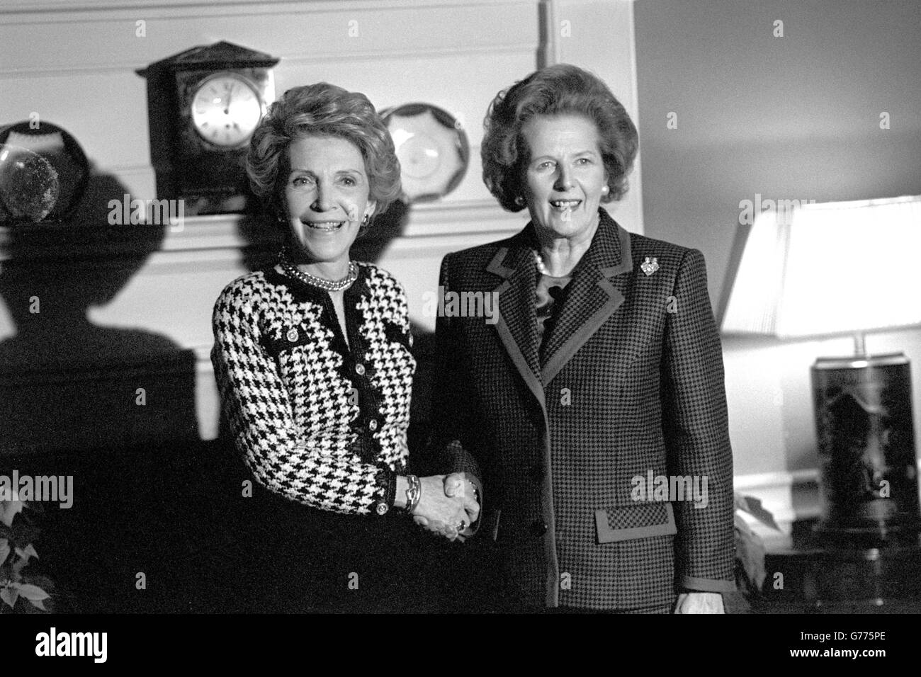 Wife of former us president ronald reagan hi-res stock photography and ...
