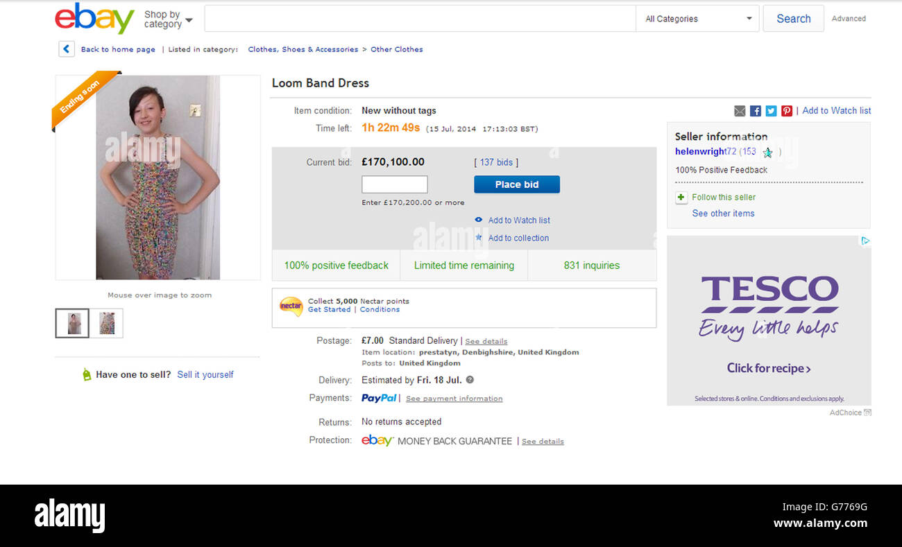 Loom bands dress hi-res stock photography and images - Alamy