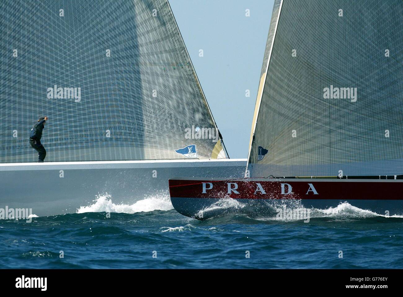 Matt cornwell on britains americas cup yacht wight lightning hi-res ...