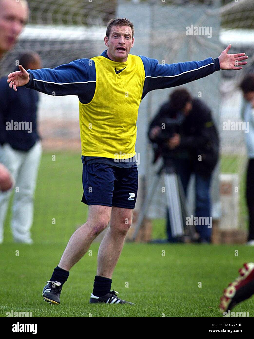 Northern Ireland training - Gerry Taggart Stock Photo - Alamy