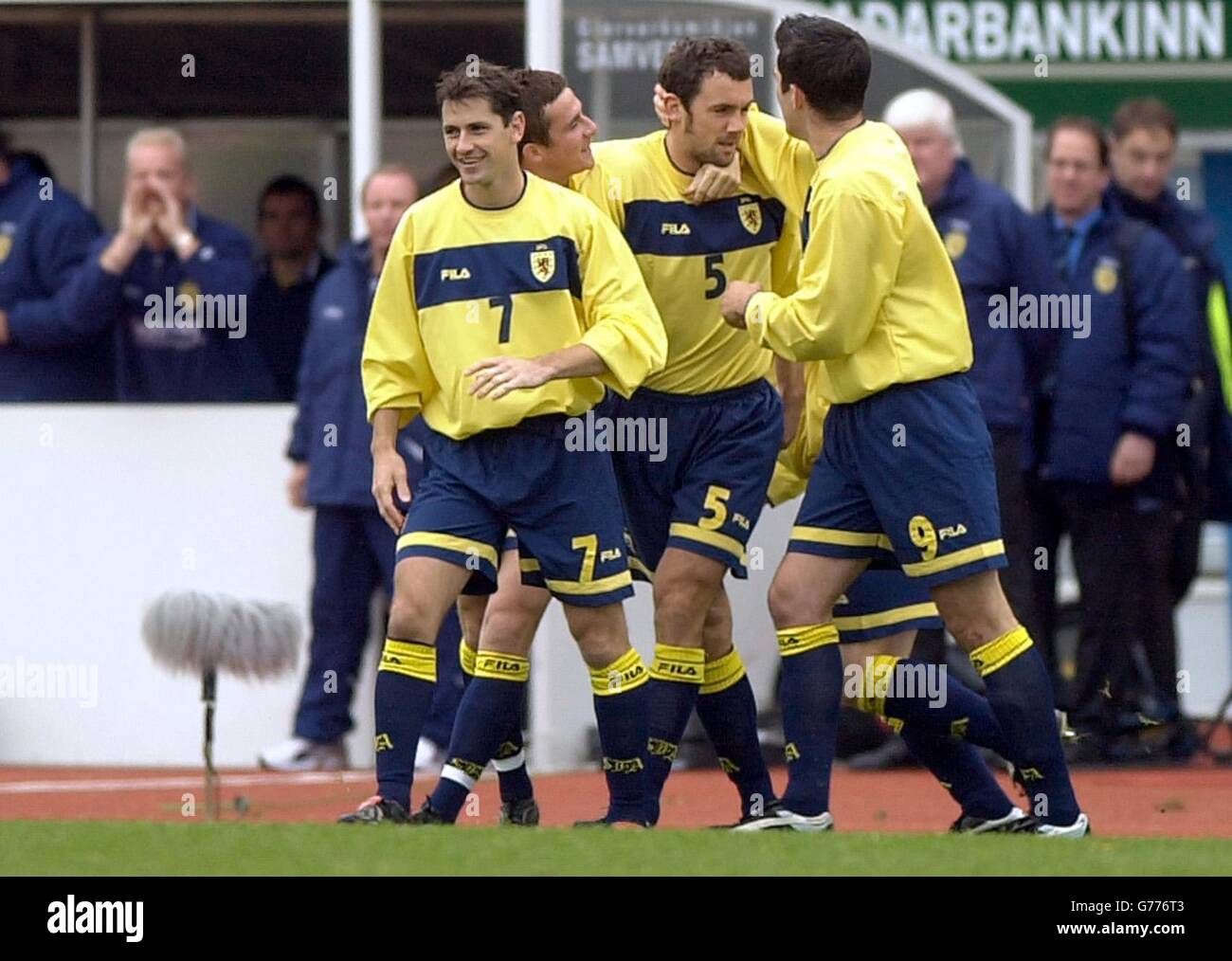 Scotland v Iceland Stock Photo - Alamy