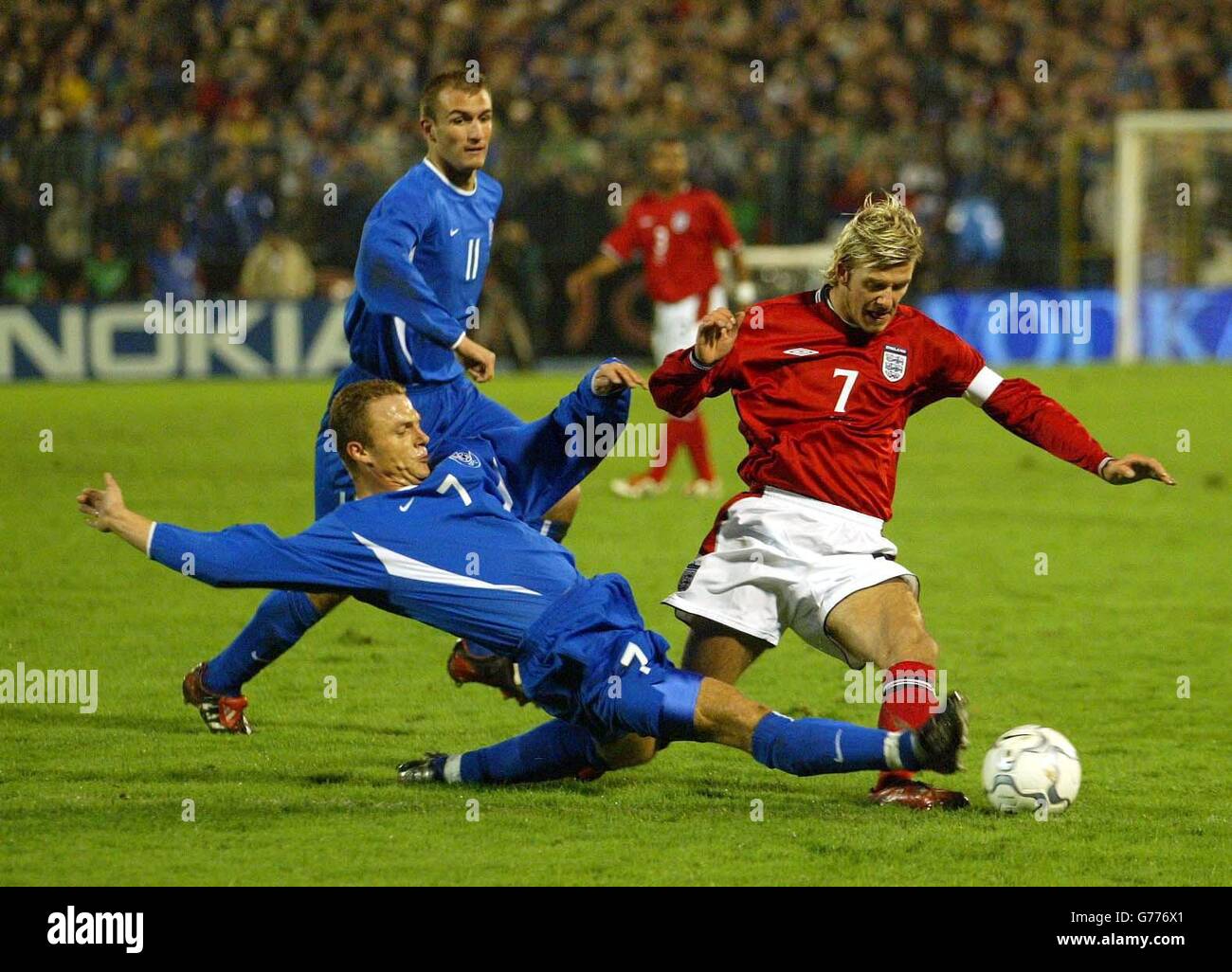 Slovakia v England Stock Photo - Alamy