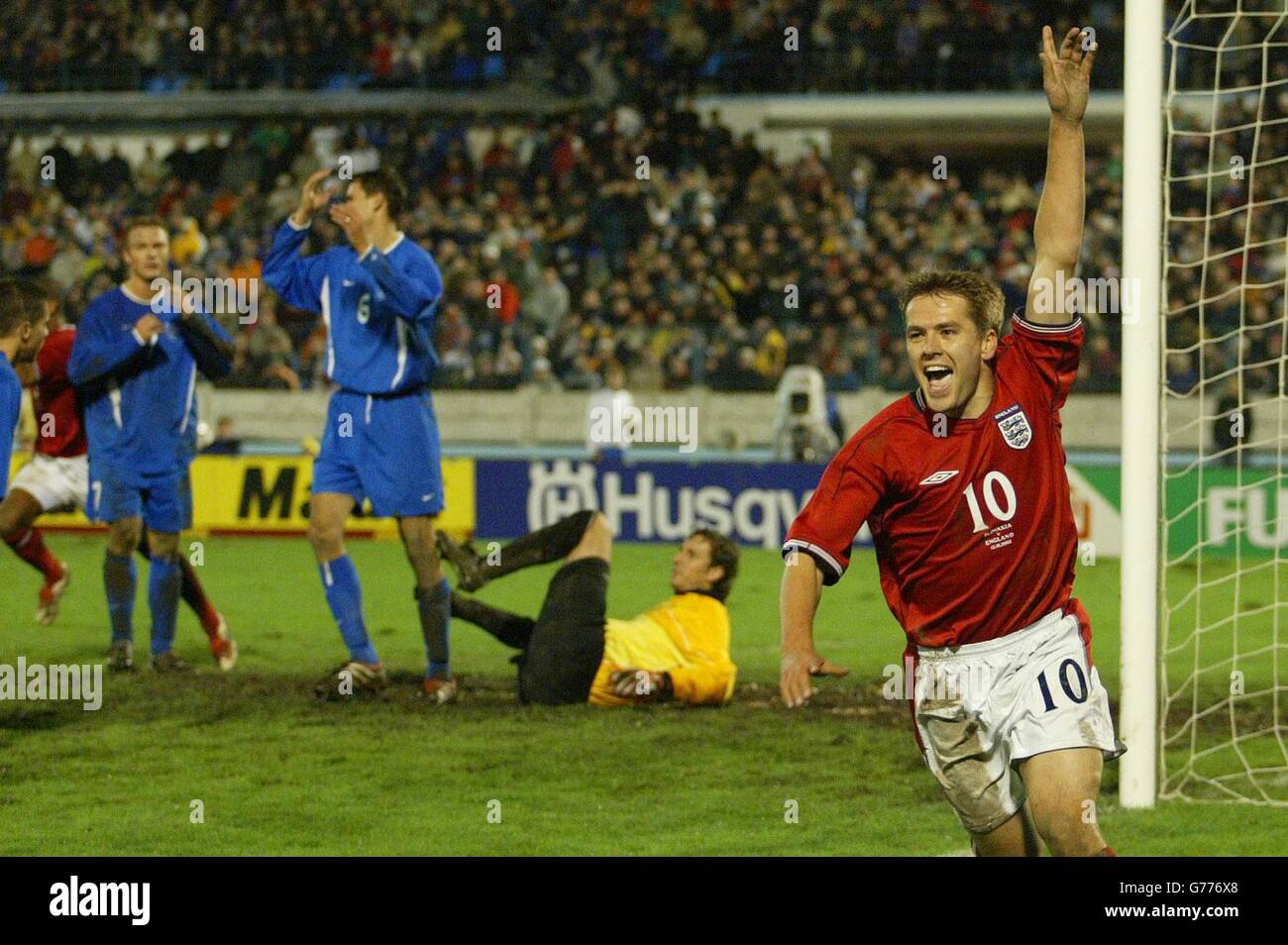Slovakia v England Stock Photo - Alamy