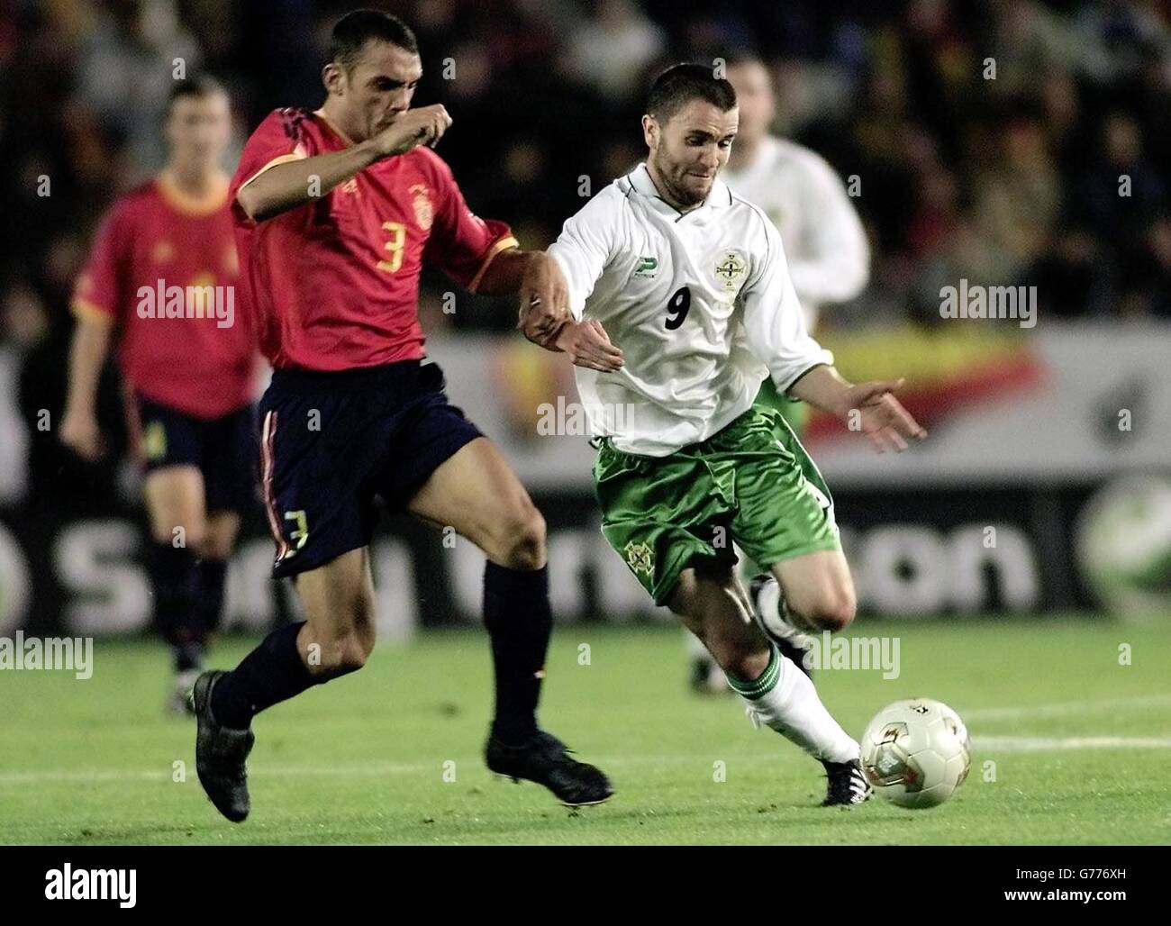 Spain v Northern Ireland Stock Photo - Alamy