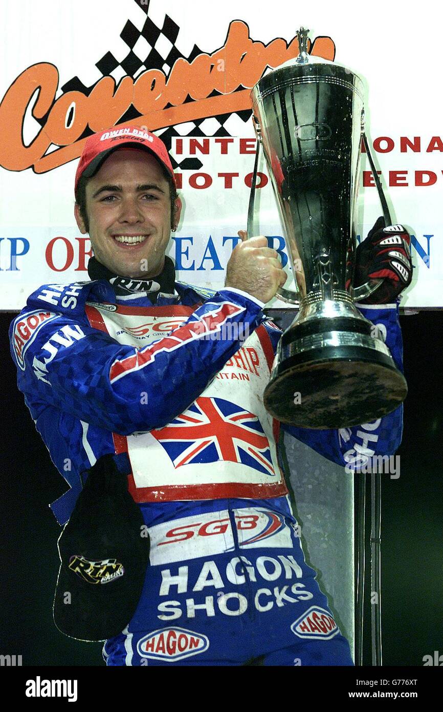 Scott Nicholls Speedway's Championship Stock Photo - Alamy