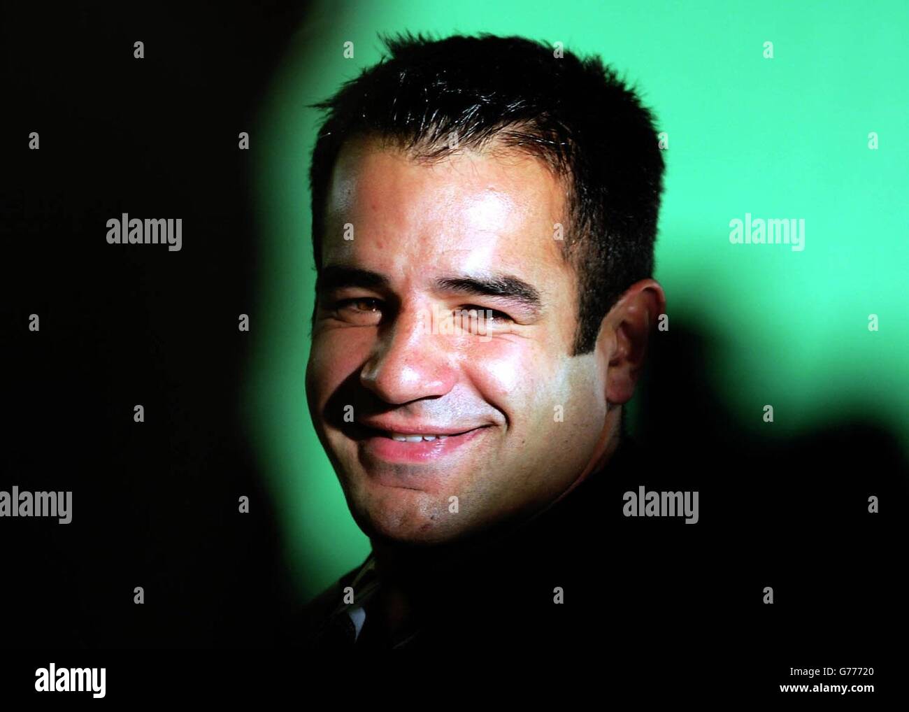 New Zealand rugby league captain Stacey Jones talks the media at a ...