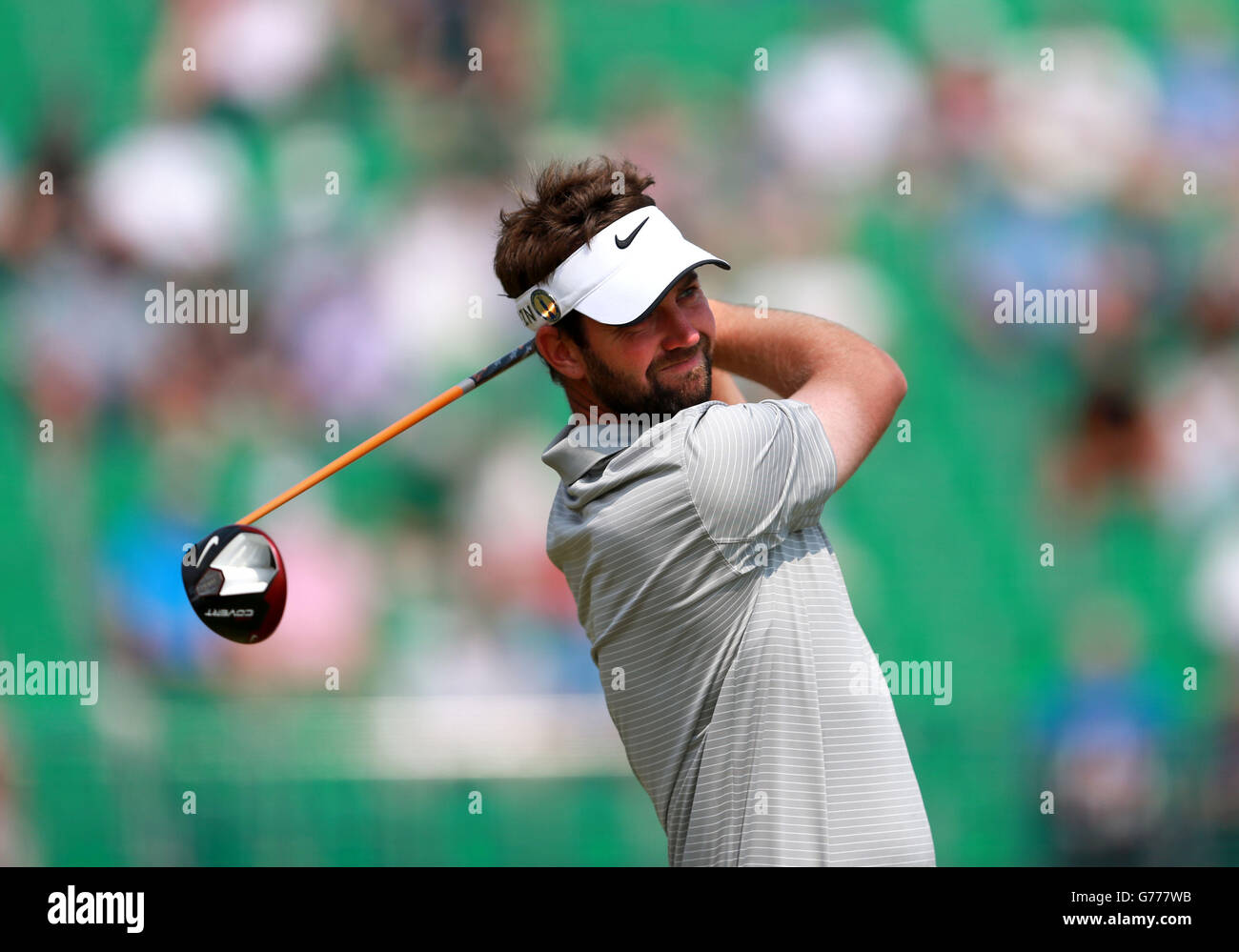 Scotland's Scott Jamieson during day two of the 2014 Open Championship ...