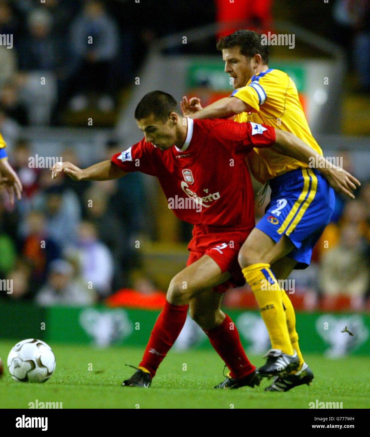 Milan baros anfield hi-res stock photography and images - Alamy