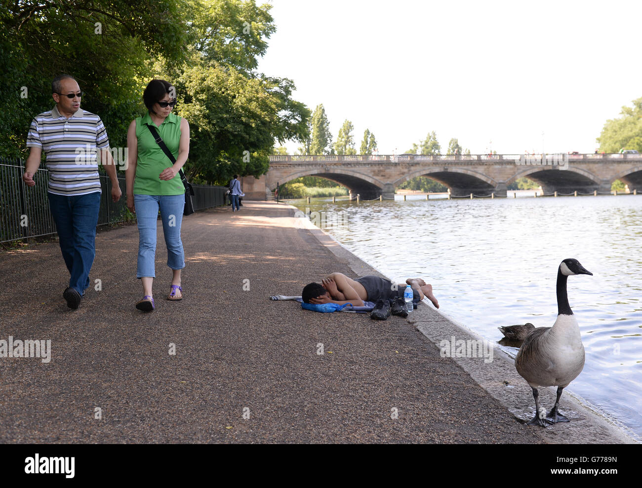 London as temperatures across many southern parts of england hi-res ...
