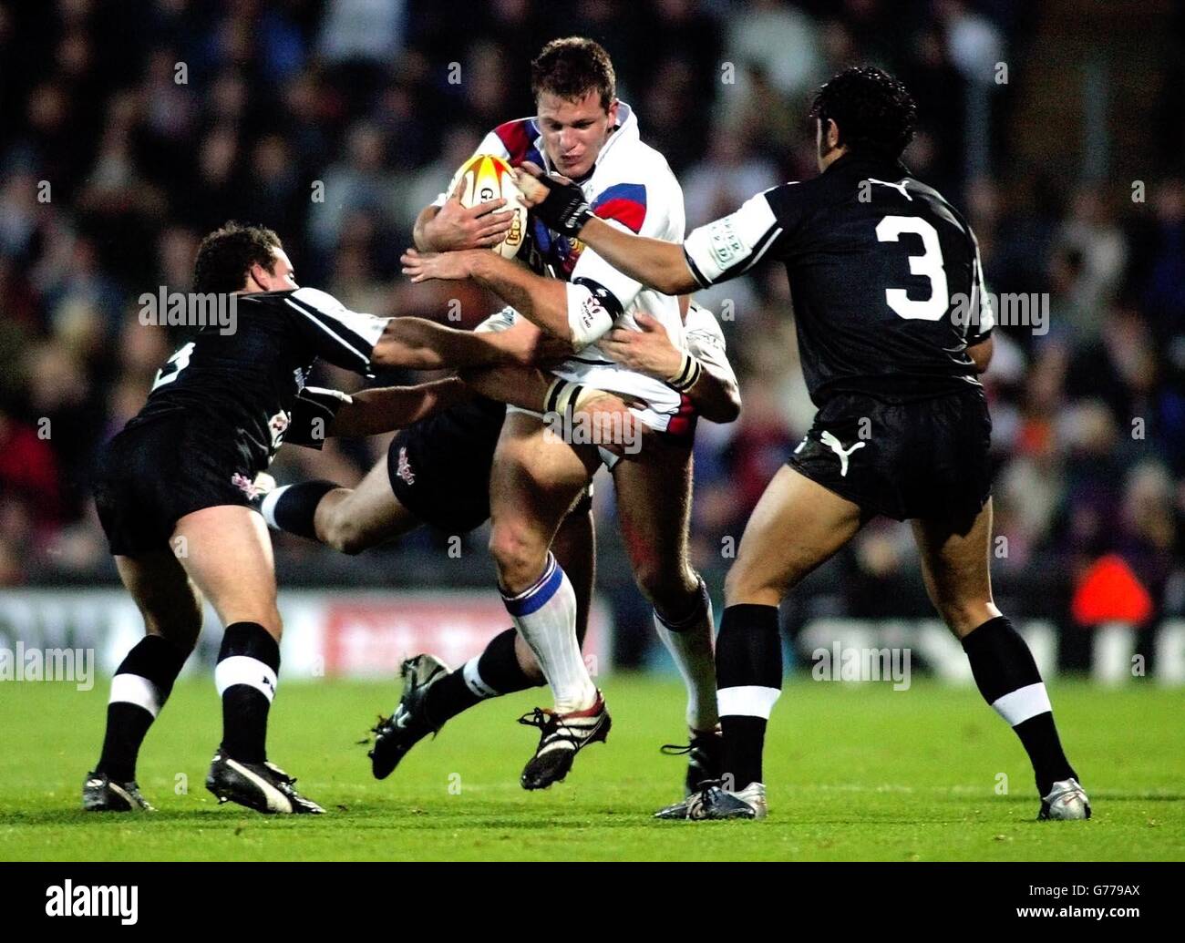 Rugby league action stuart fielden hi-res stock photography and images ...