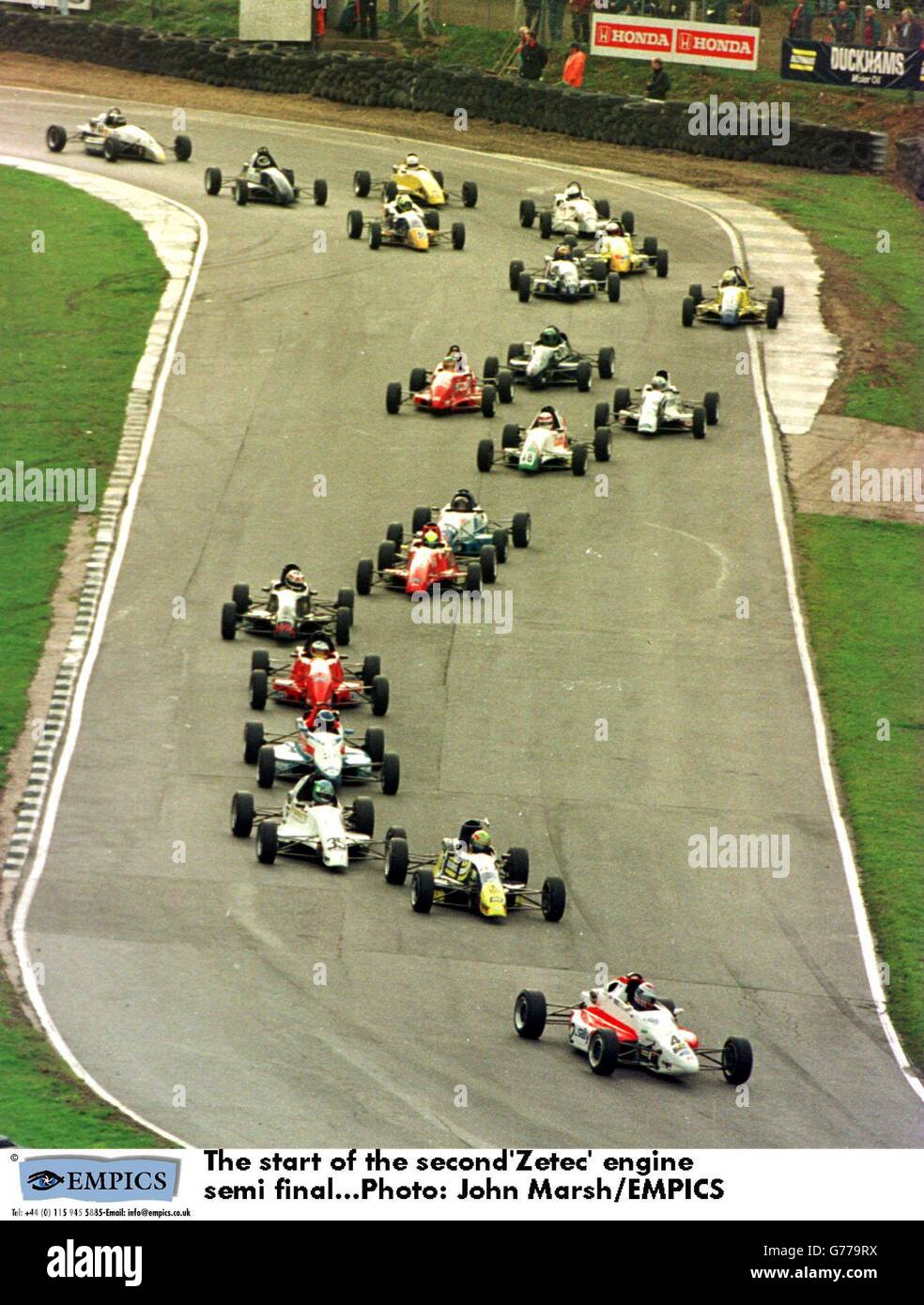 Motor racing formula ford festival brands hatch hi-res stock ...