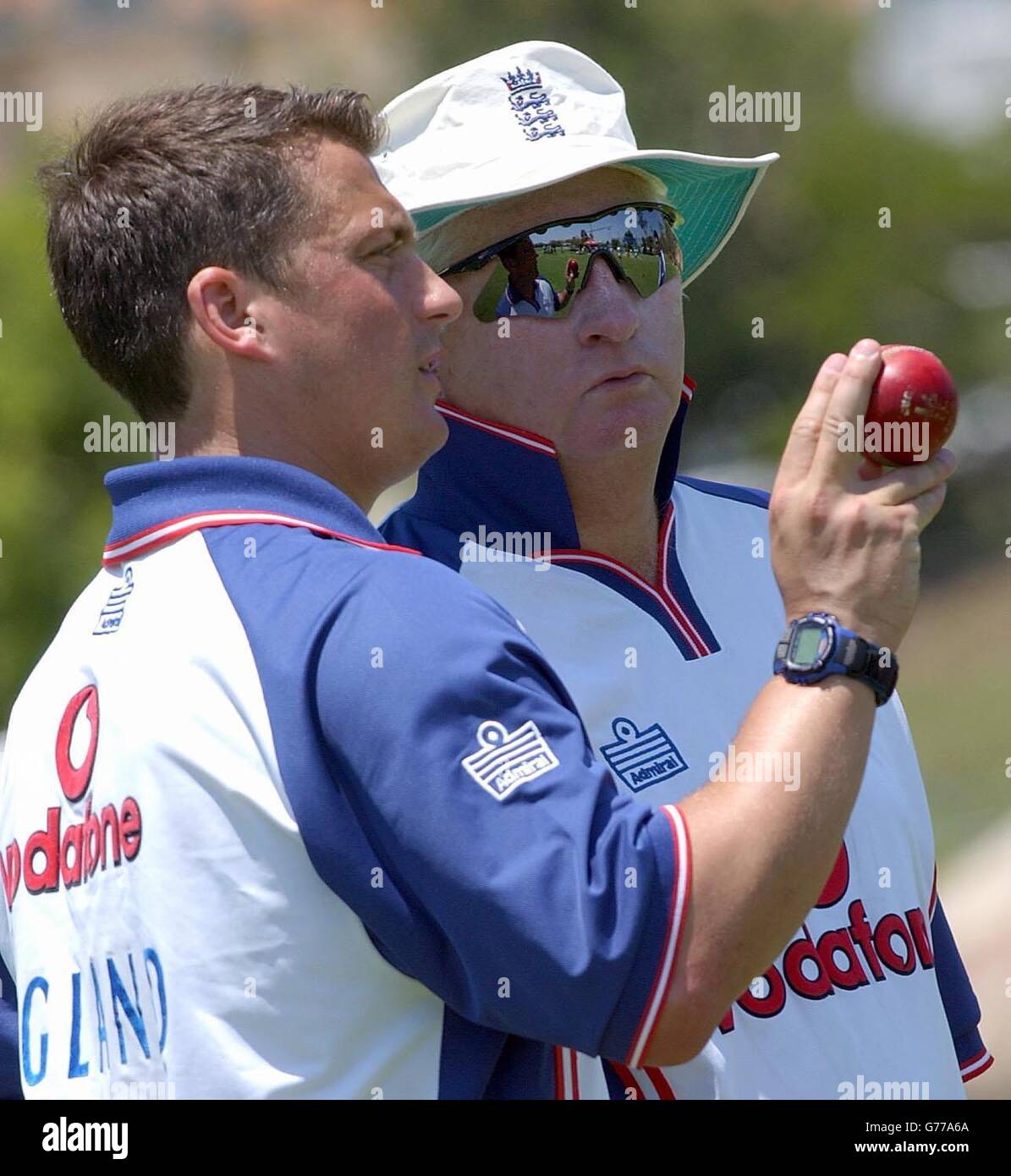 EDITORIAL USE ONLY - NO COMMERCIAL USE: England cricketer Darren Gough ...