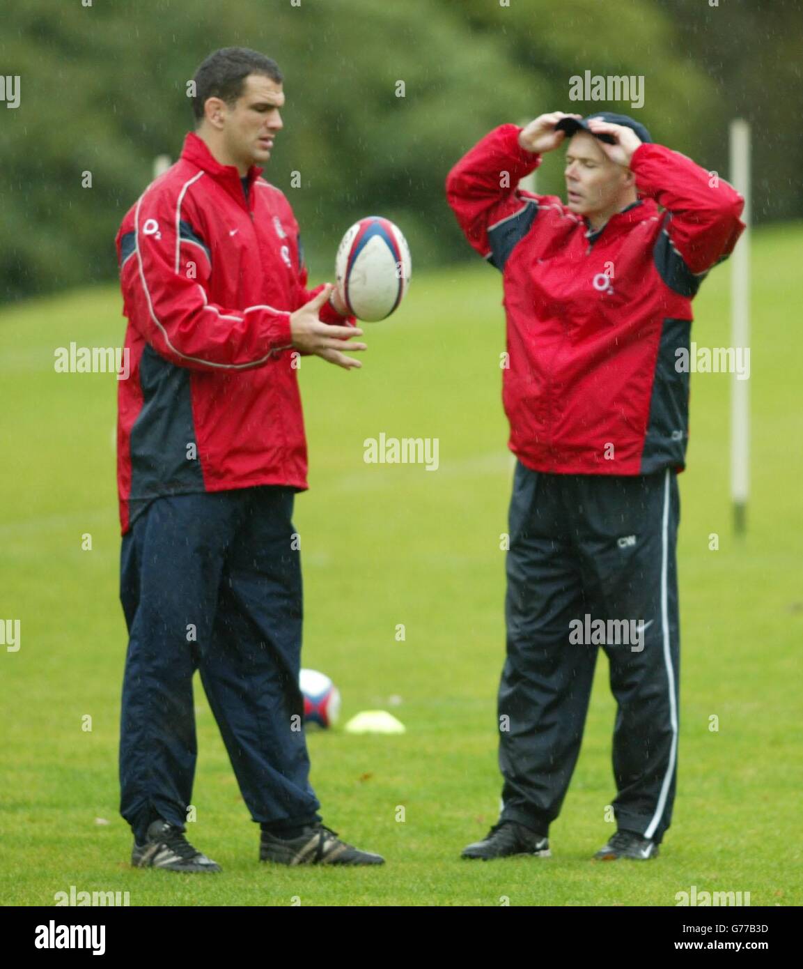 Rugby union clive woodward martin johnson hi-res stock photography and ...