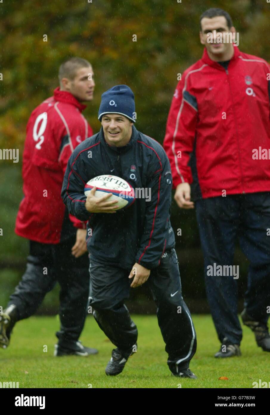 England Rugby Union Training Session. England rugby union player Austin ...