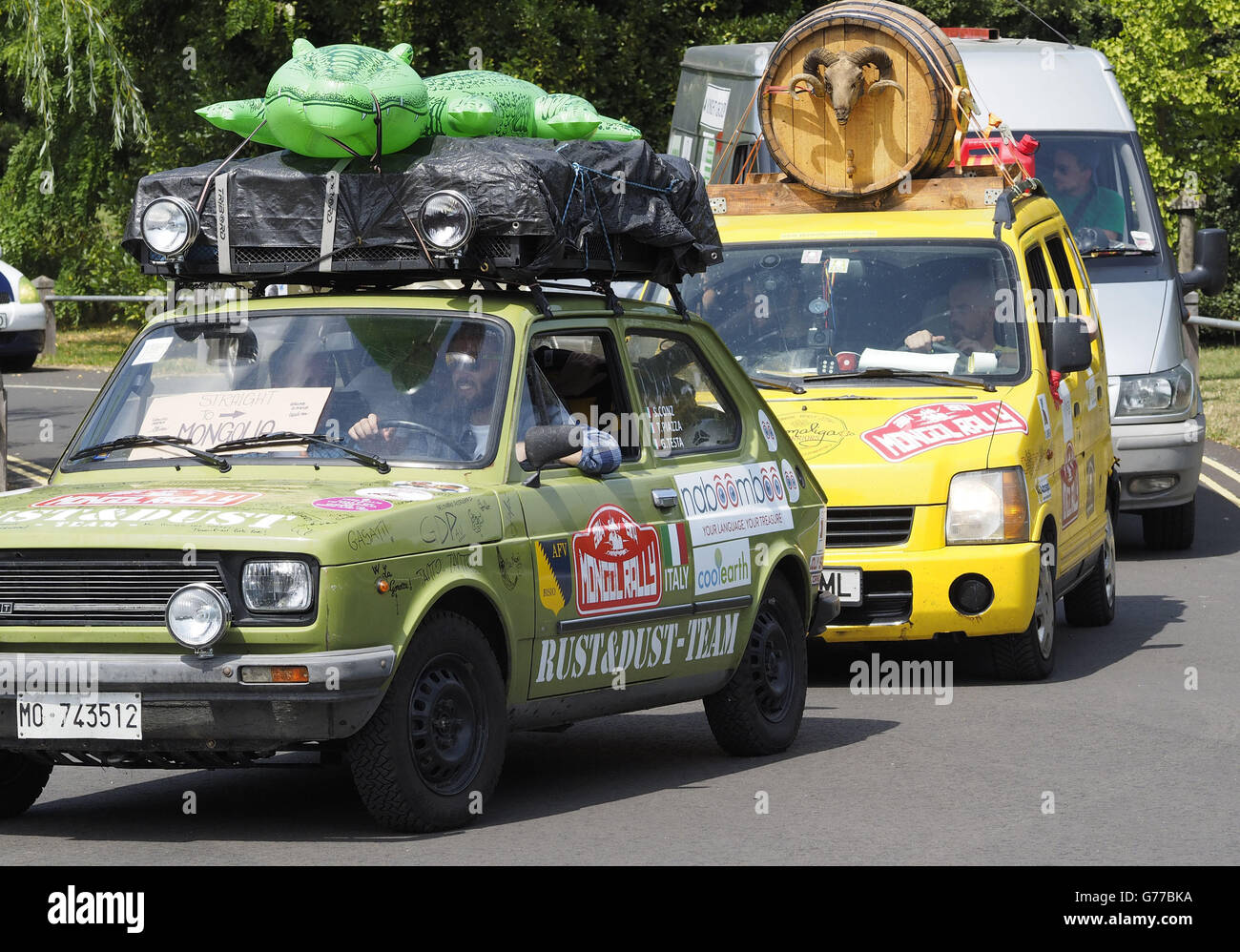 Mongol rally hi-res stock photography and images - Alamy