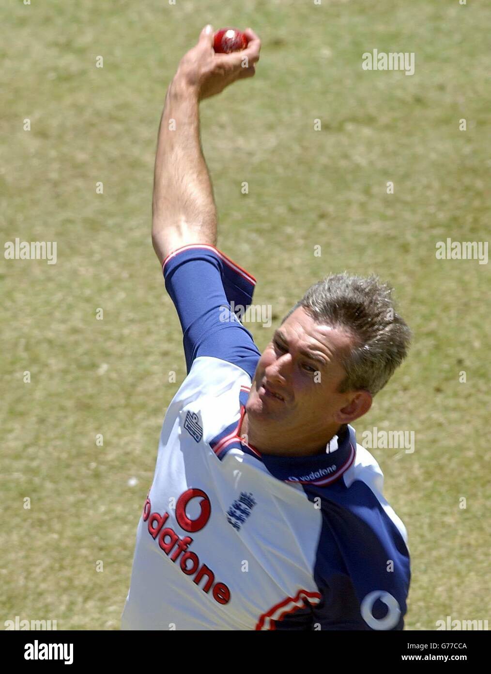 Action sport cricket andrew caddick hi-res stock photography and images ...