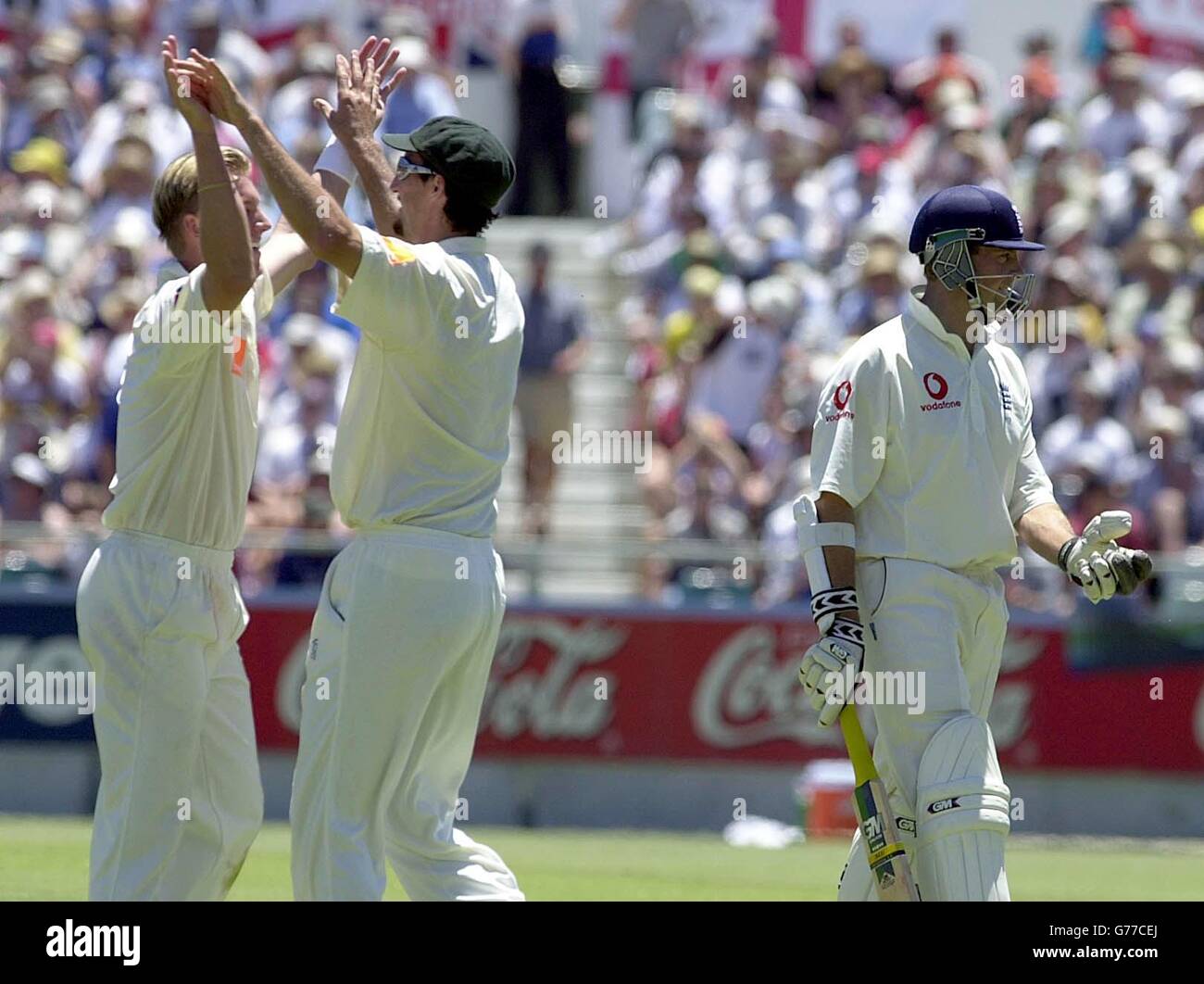 Australia v England - Third Test - WACA Ground Stock Photo - Alamy